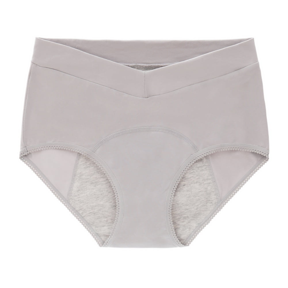 Women's Hi-Cut Panties, V-shaped Postpartum Ladies High-Waisted ...