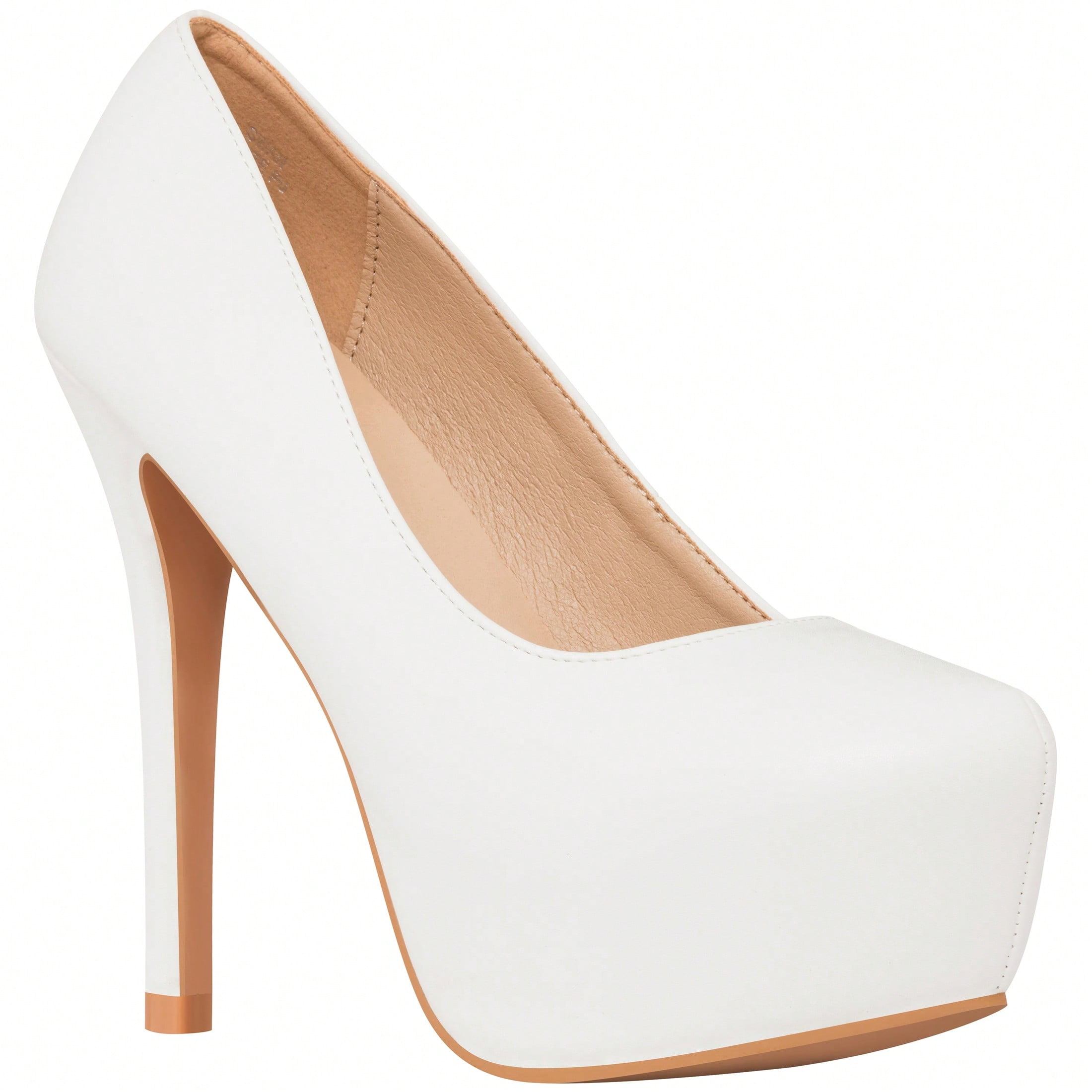 Women's High Heel Pump Closed Toe Platform Heels Dress Pumps - Walmart.com