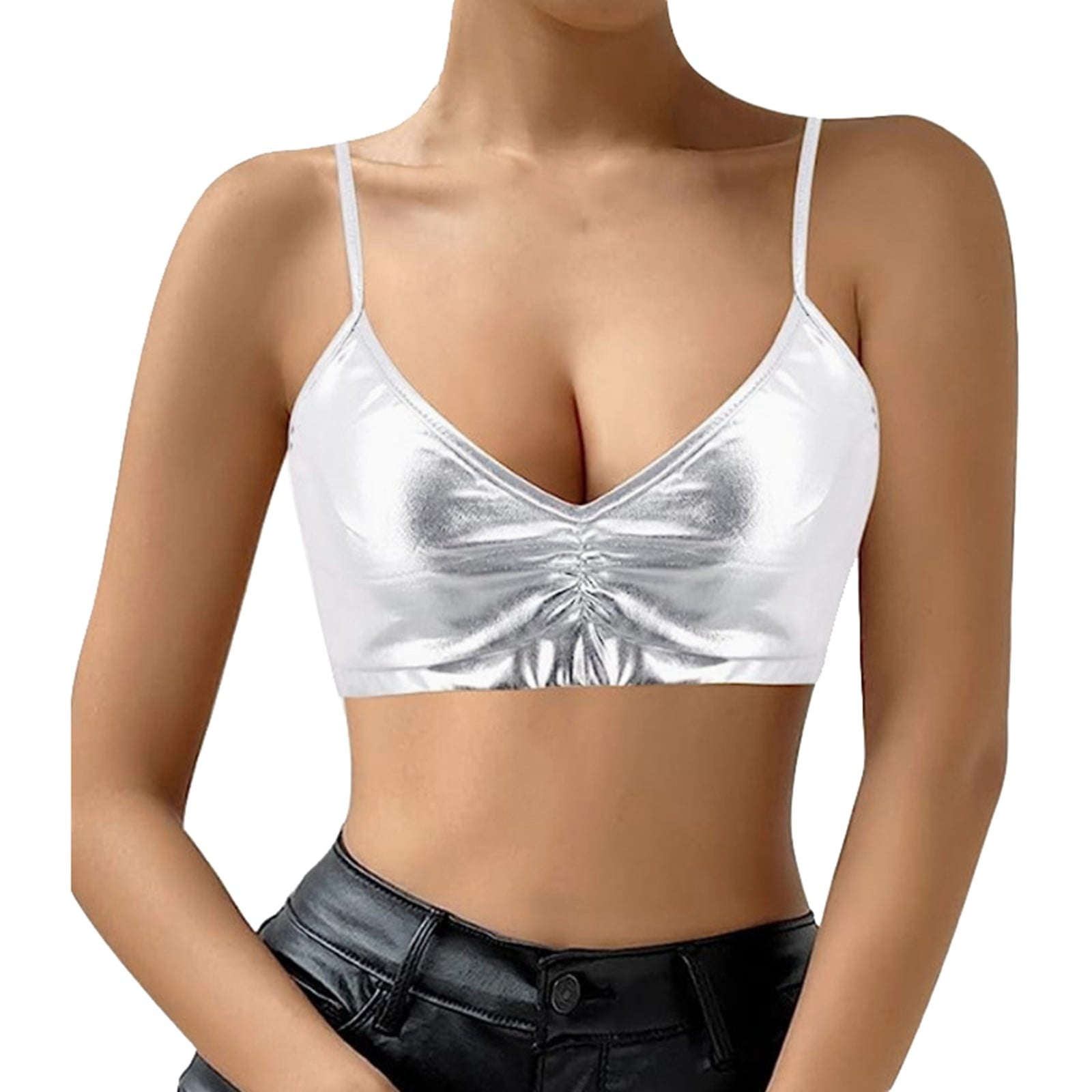Womens High Low Tank Top Women Sexy Halter Small Tank Top Women Wearing Corset Tight Beach Deep