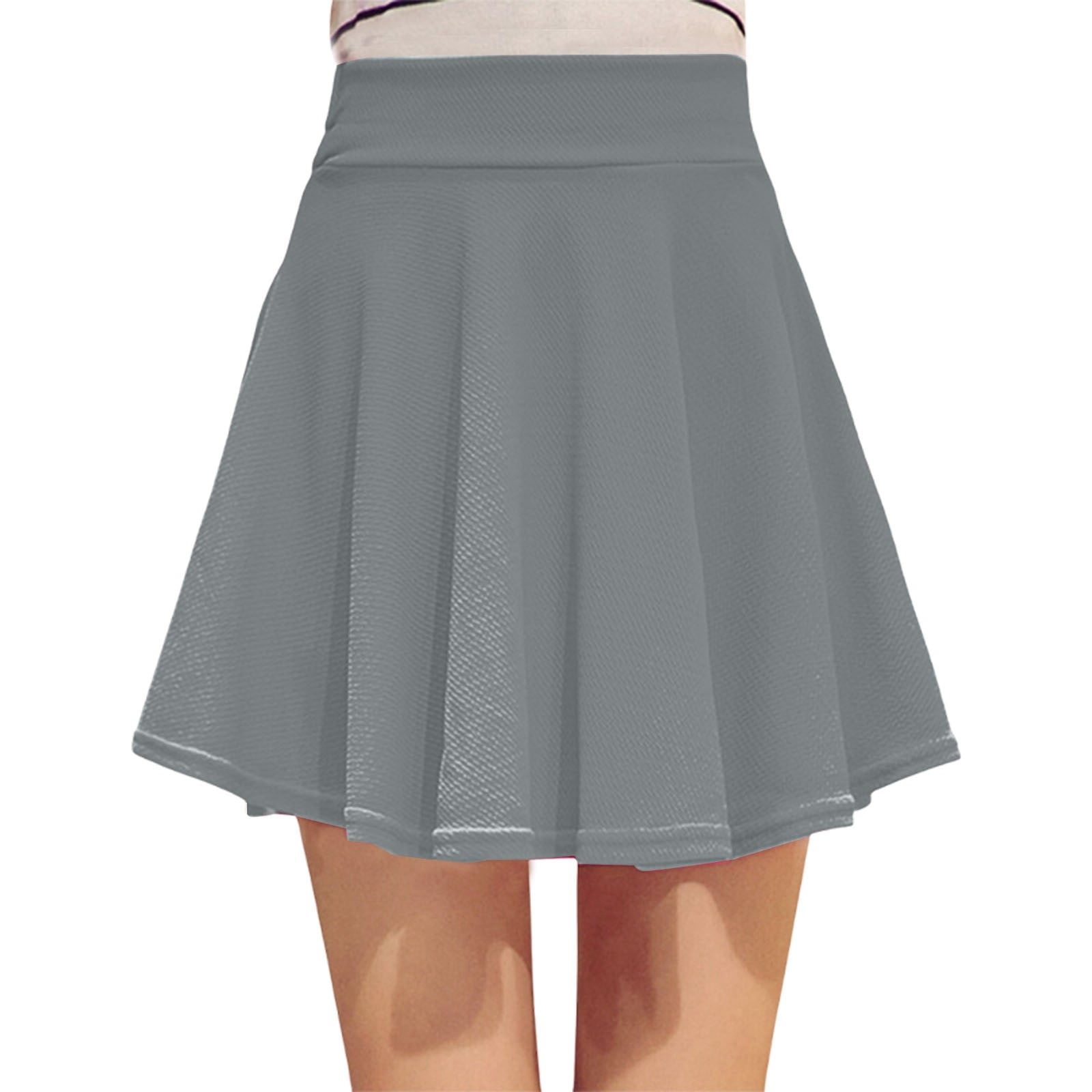 Women's High Waist Versatile Candy Color Anti-Exposure Shorts - Inner ...