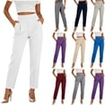 Women's High Waist Wide Leg Dress Pants with Pockets for Women ...