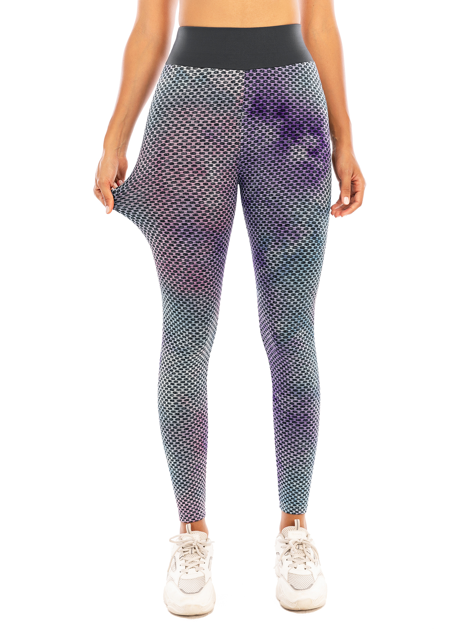 Women's High Waist Yoga Pants Tummy Control Slimming Booty Leggings ...