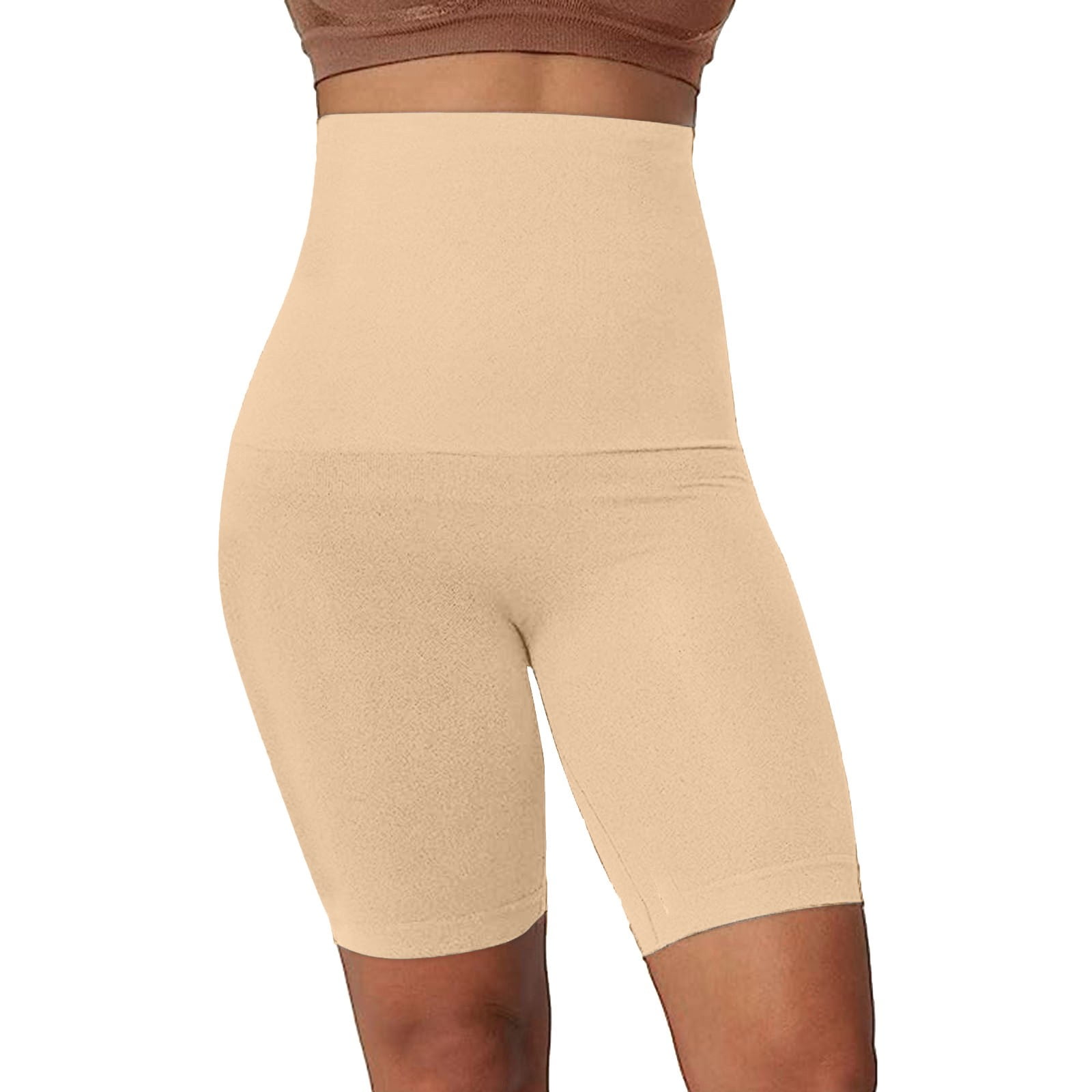Women's High-Waisted Body Shaper Shorts - Walmart.com