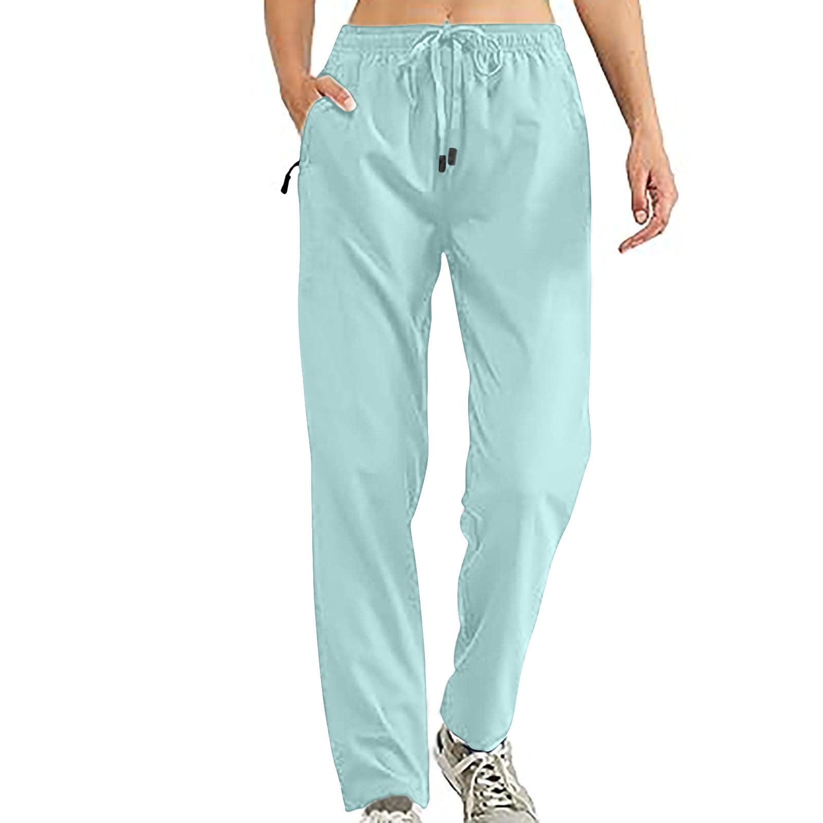 Women's Hiking Cargo Sweatpants Quick Dry Lightweight Waterproof Travel ...