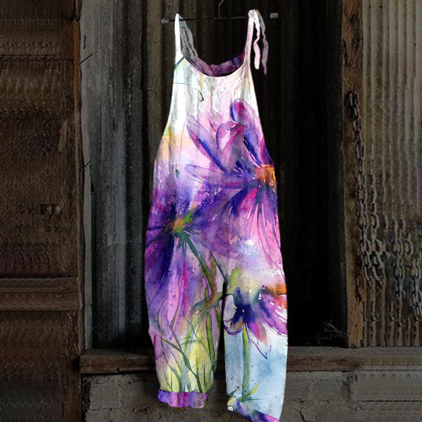 Women's Hippie Overalls,Boho Overalls for Women Elegant 2023 Loose Fit ...