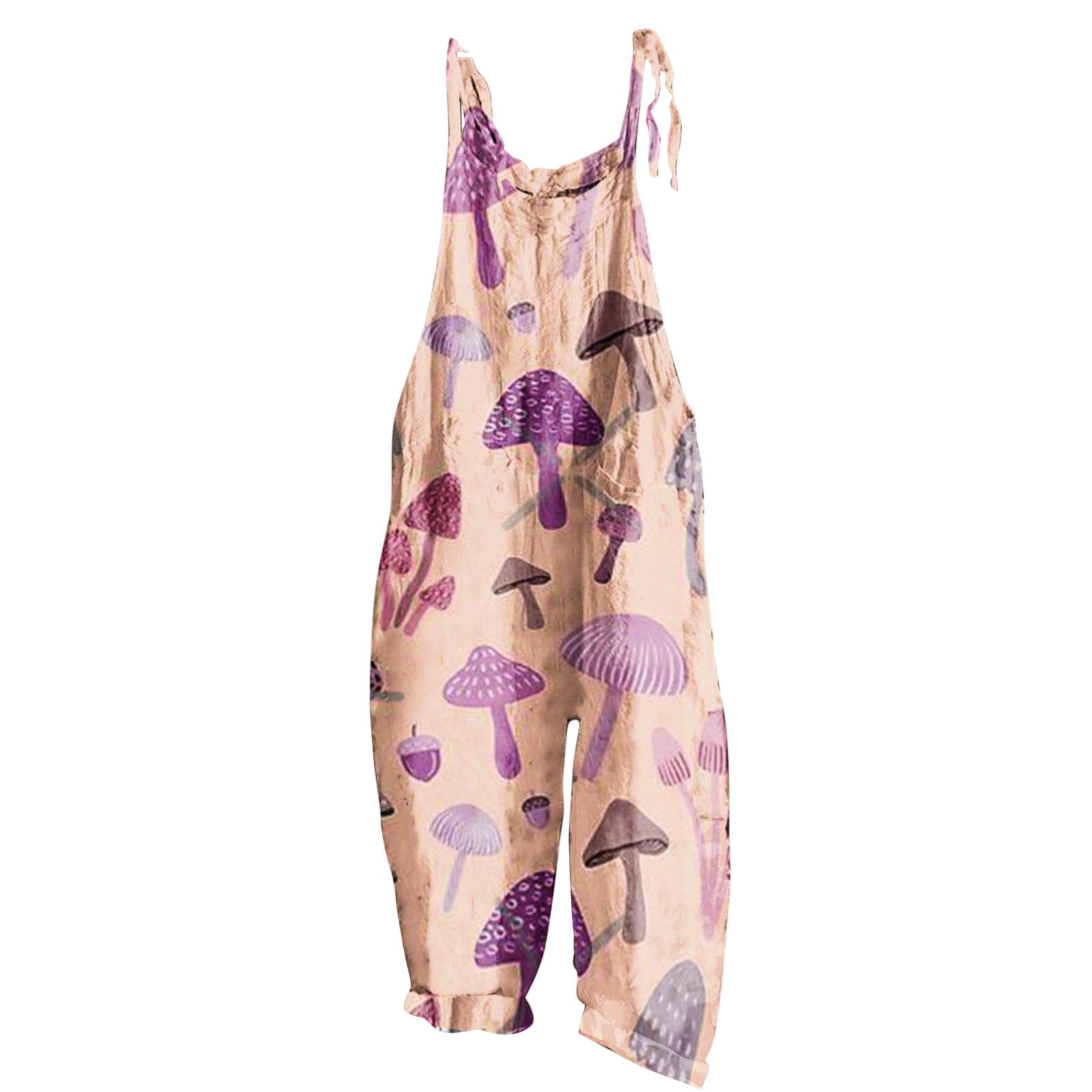 Women's Hippie Overalls,Casual Loose Floral Print Summer Boho Bib ...