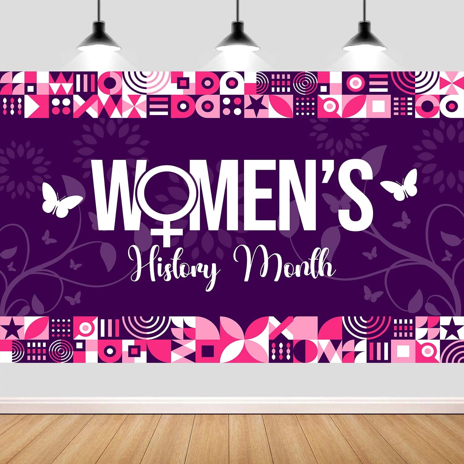Women's History Month Backdrop,International Women’s Day Decorations ...