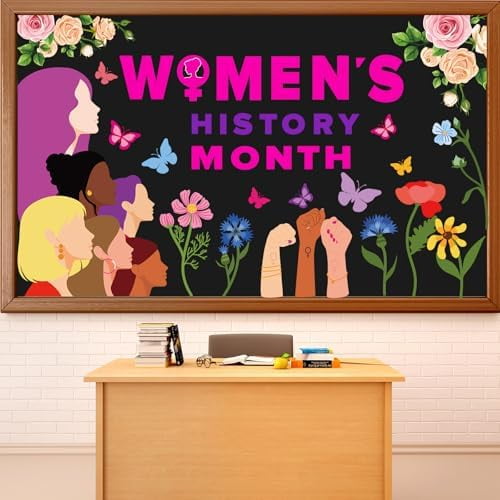 Women’s History Month Bulletin Board Classroom Decorations Women’s ...