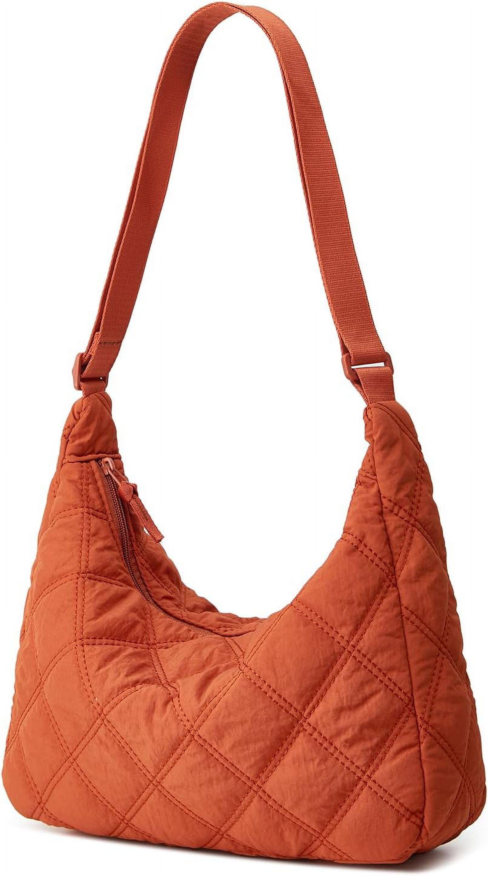 Women's Hobo Bag Puffer Totes Fashion Quilted Shoulder Crossbody Bag ...