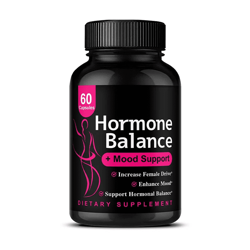 Women's Hormone Balance + Mood Support - Estrogen Boost 60 Capsules ...