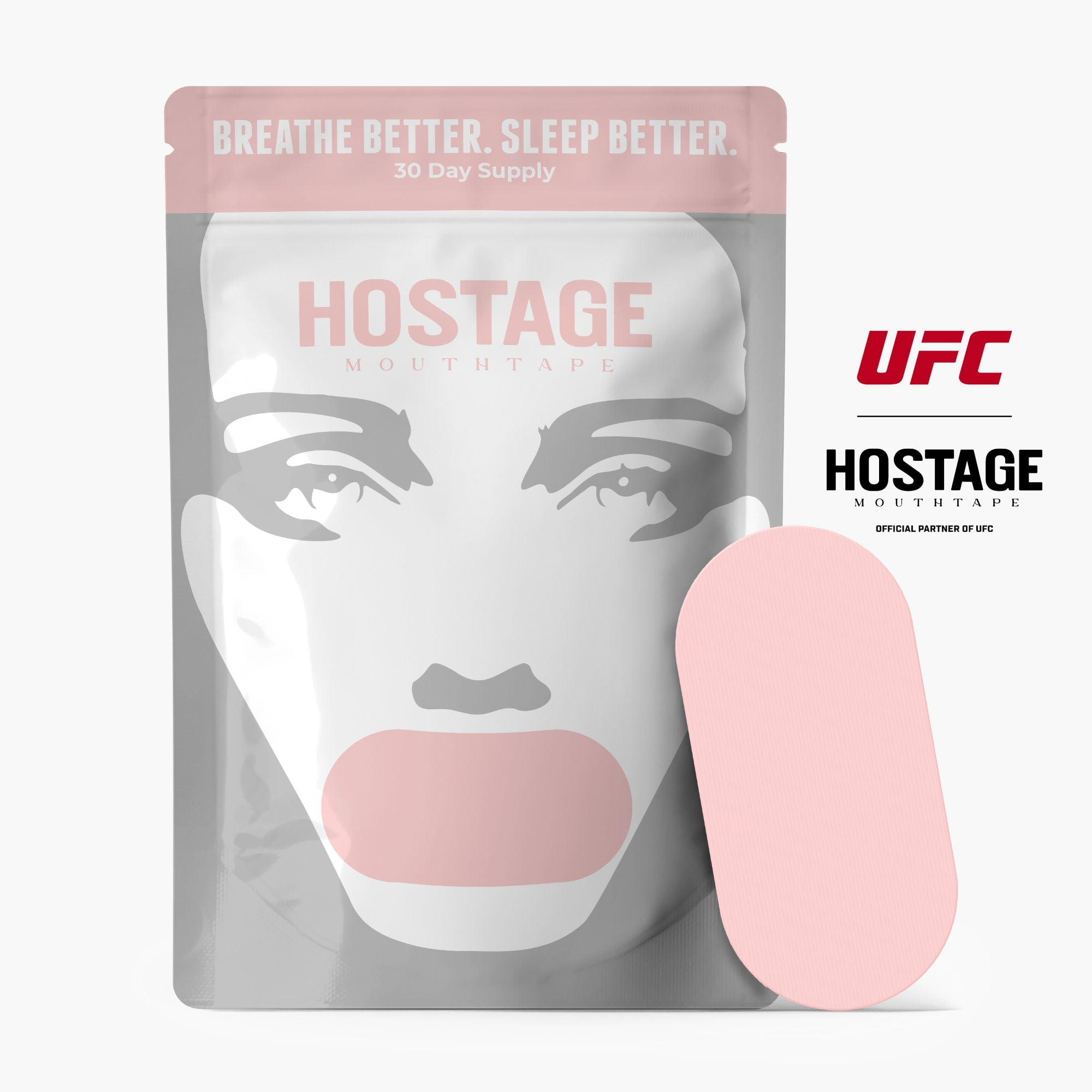 Womens Hostage Mouth Tape For Cpap Stop Snoring And Nasal Apnea Better Refreshing Sleep 30