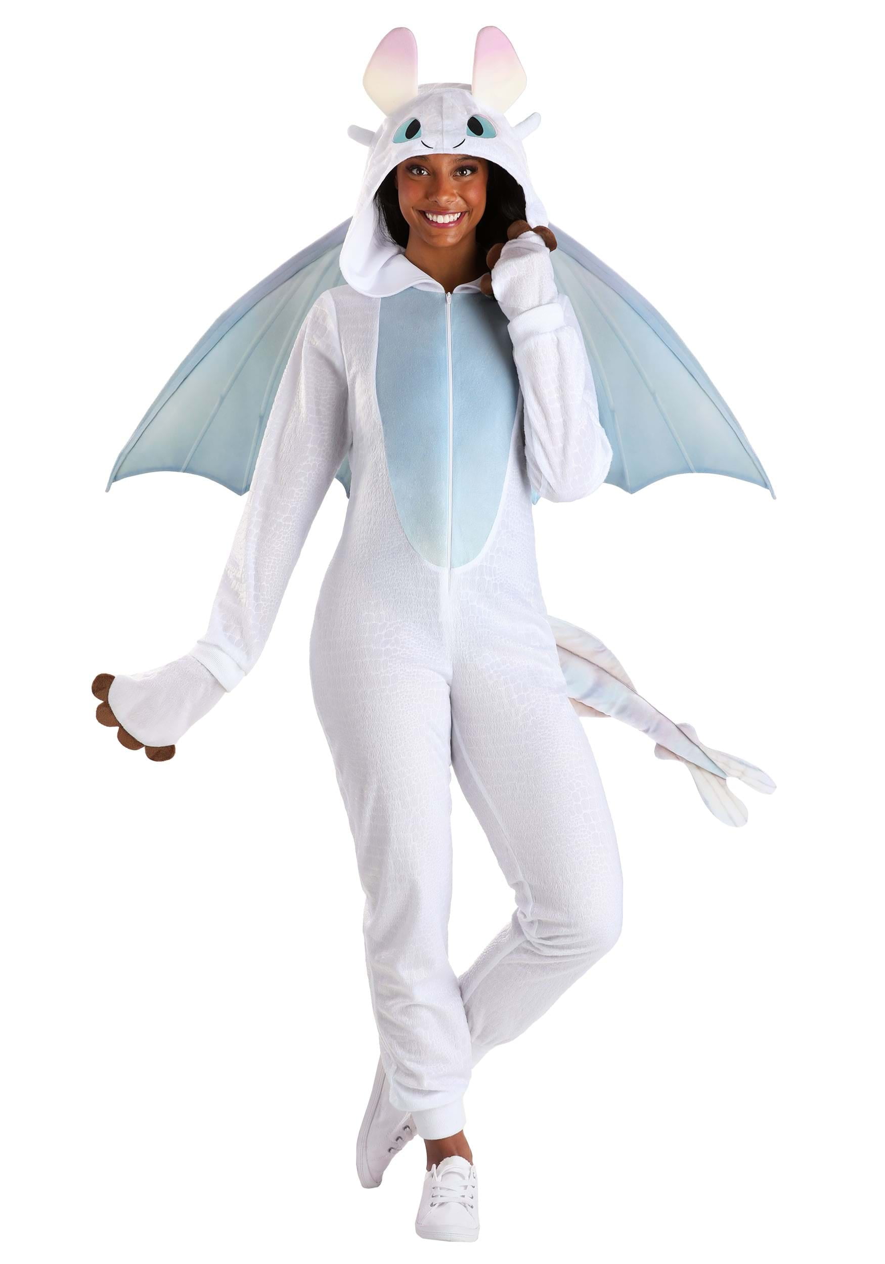 Women's How To Train Your Dragon Light Fury Costume - Walmart.com