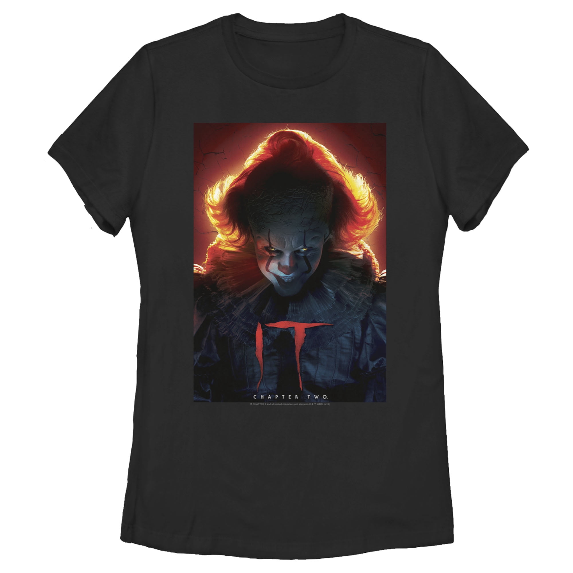 Women's IT Chapter Two Chapter Two Pennywise is Back Graphic Tee Black ...