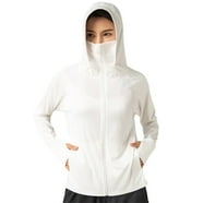 BALEAF Women's Zip Up Sun Shirts SPF UPF 50+ UV Hoodie Jackets Hiking Thumb Holes Lightweight ...