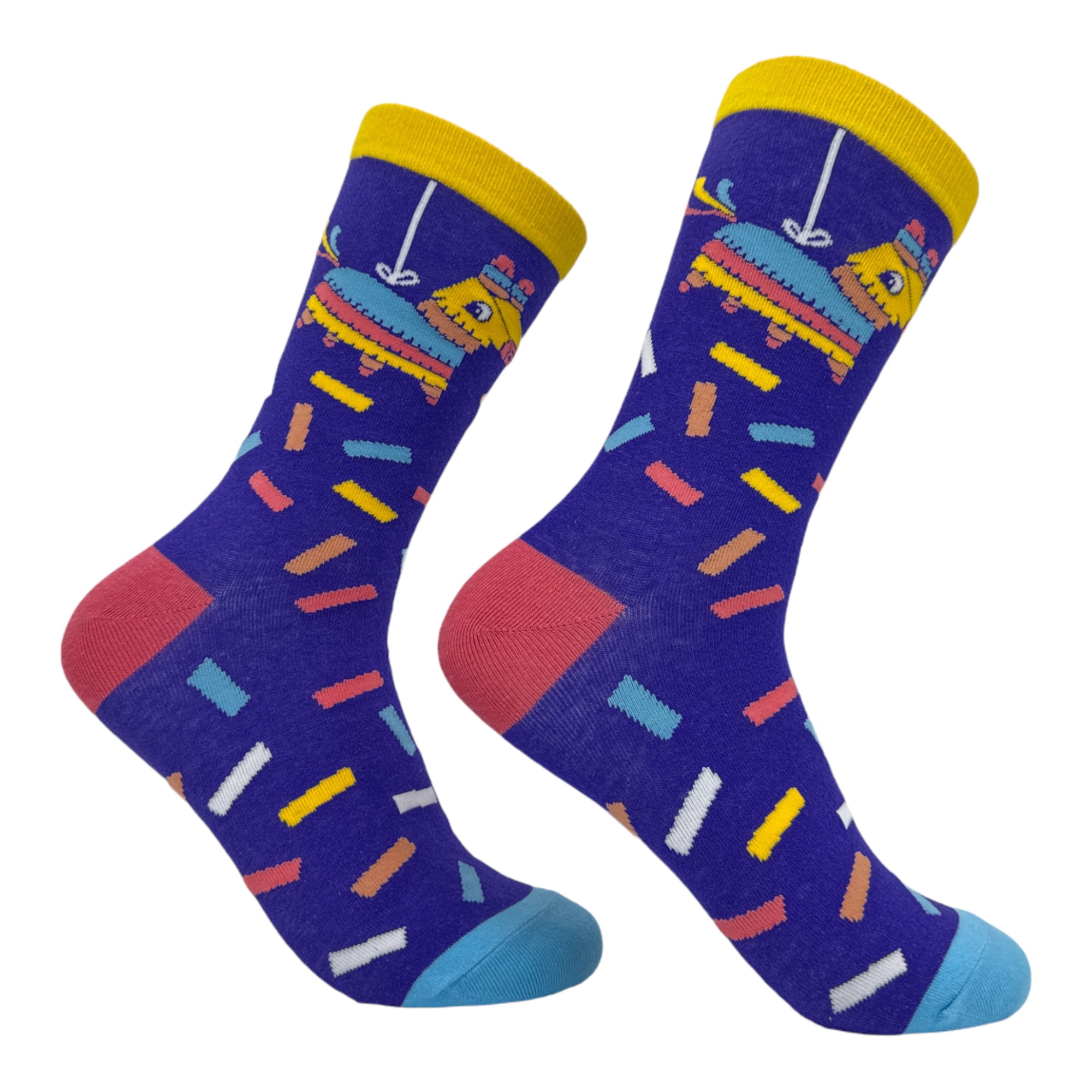 Women's Id Hit That Socks Funny Party Pinata Novelty Joke Footwear ...