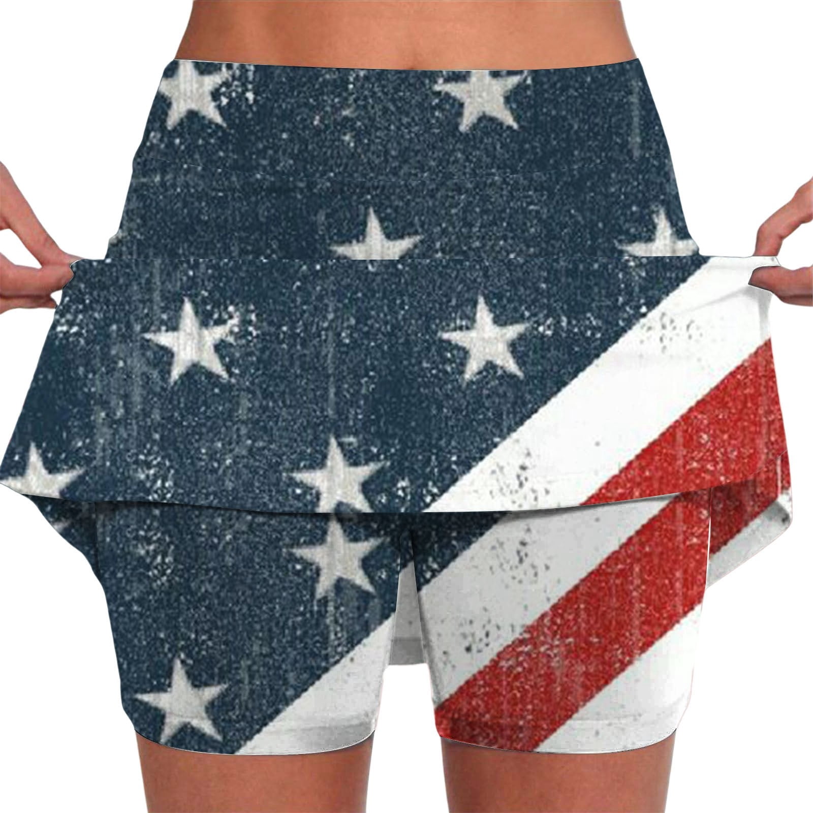 Women's Independence Day In Style With This Elegant Trouser Skirt With ...