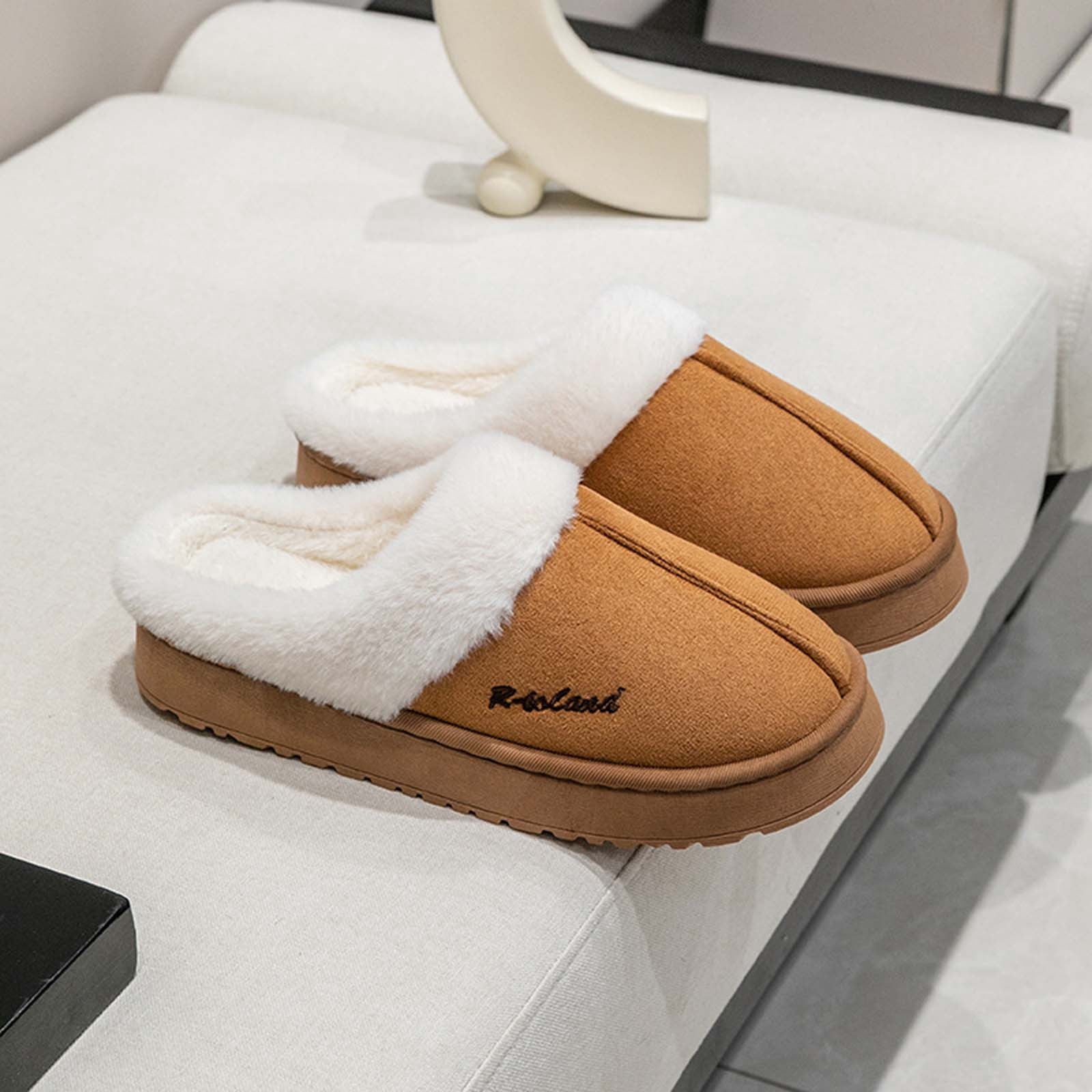 Women's Indoor Bedroom Slipper with Memory Foam Women Fashionable And ...