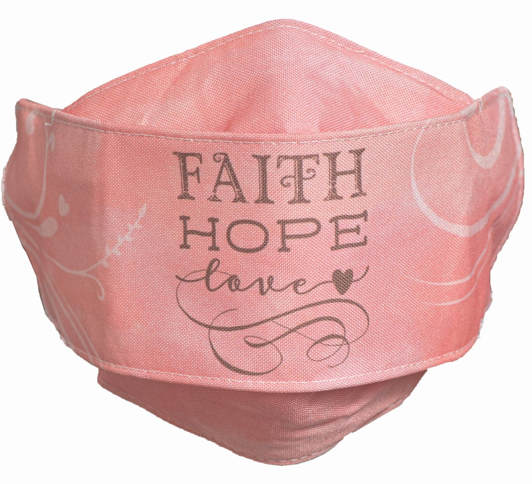 Women’s Inspirational Cloth Face Mask – Religious Face Mask - Faith ...