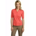 Women's Interlock Button Front Polo Shirt - Port Authority - Walmart.com