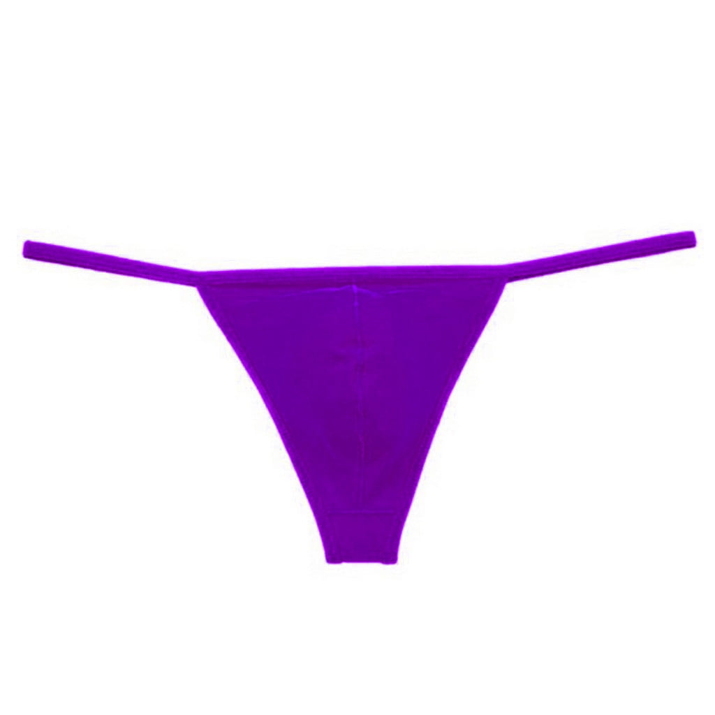 Women's Intimates Open Back Mens Underpants Low Waist Briefs G-String ...