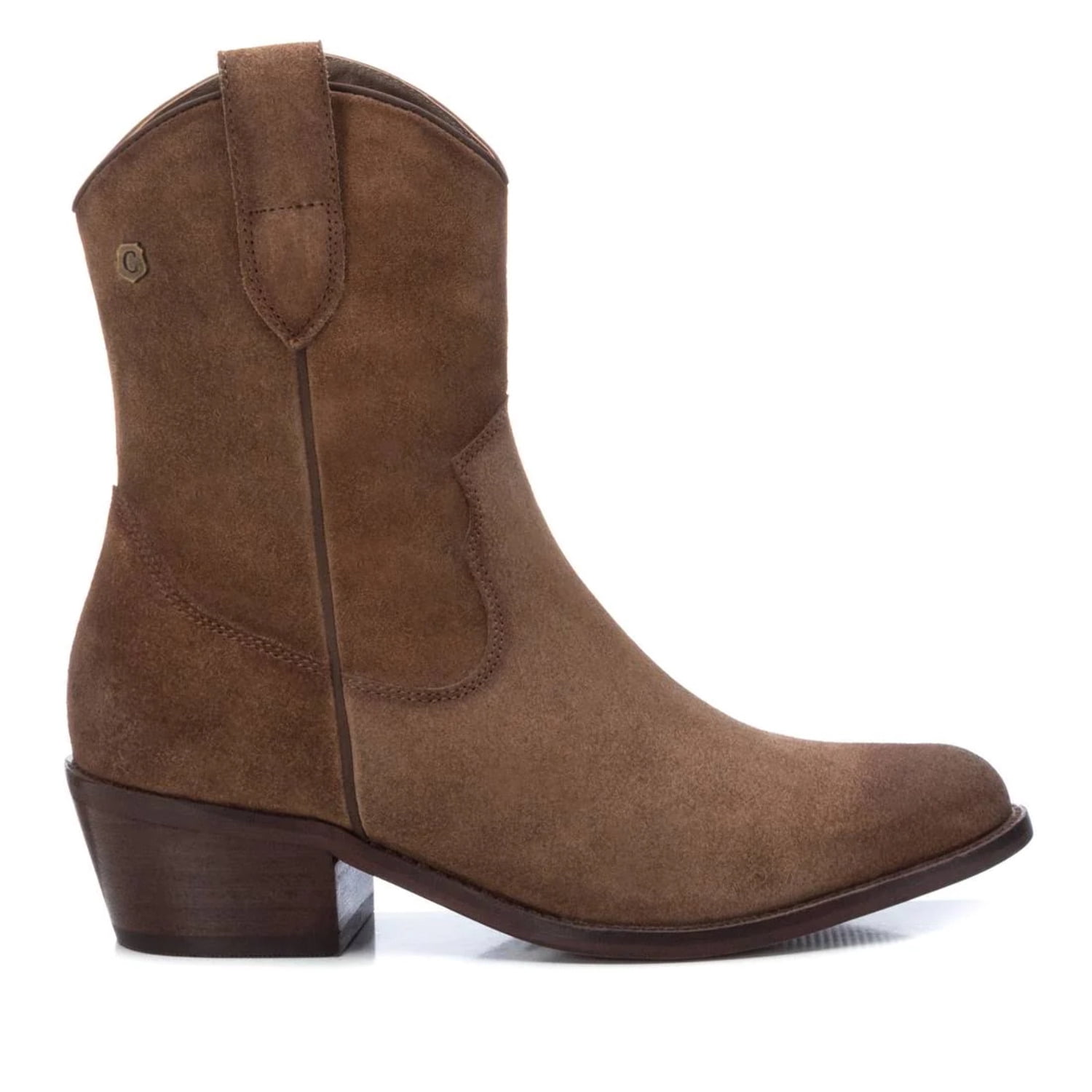 Women's Italian Western Leather Booties Carmela Collection By XTI ...