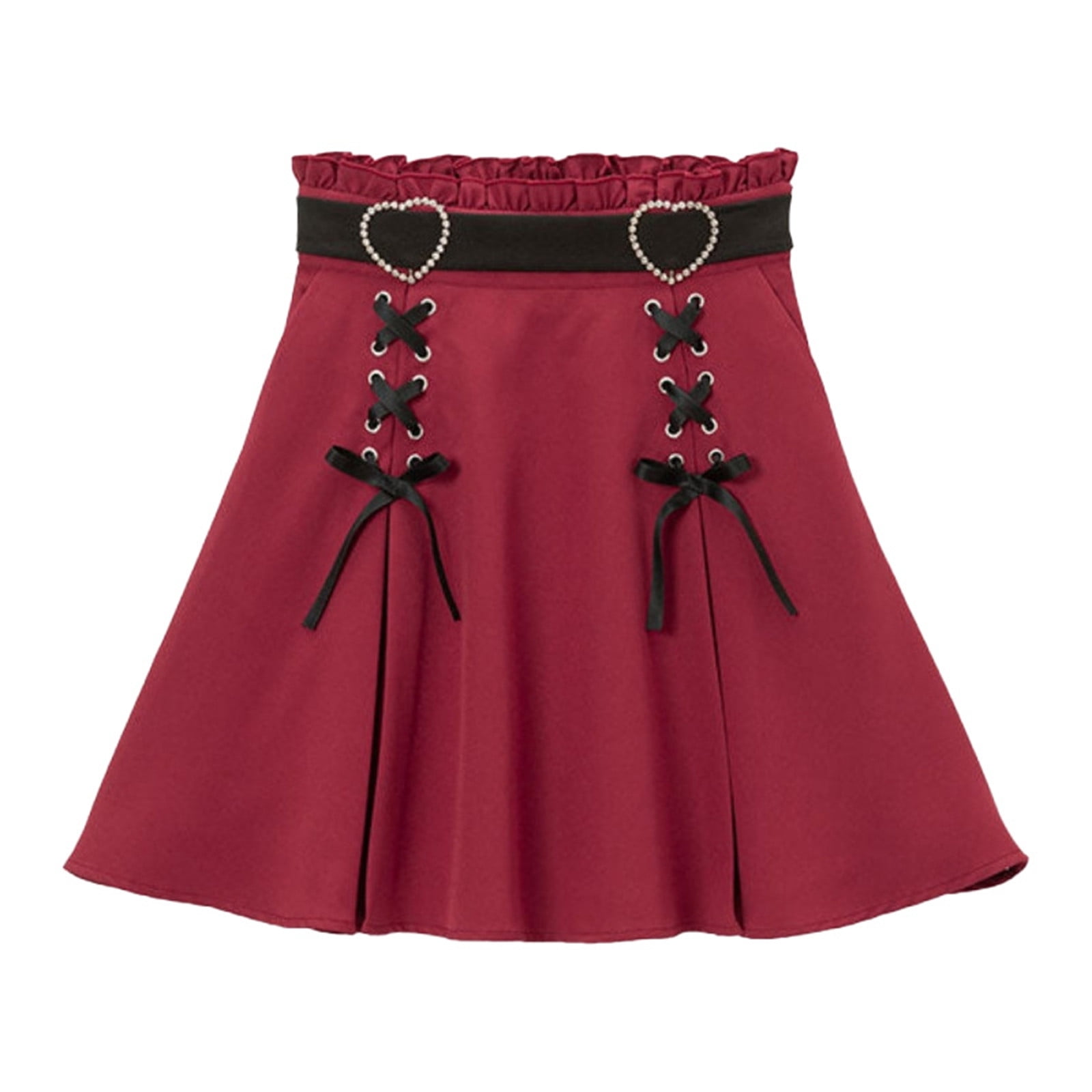 Women’s Japanese High Waist Summer Skirt Trendy Unique Design Midi ...