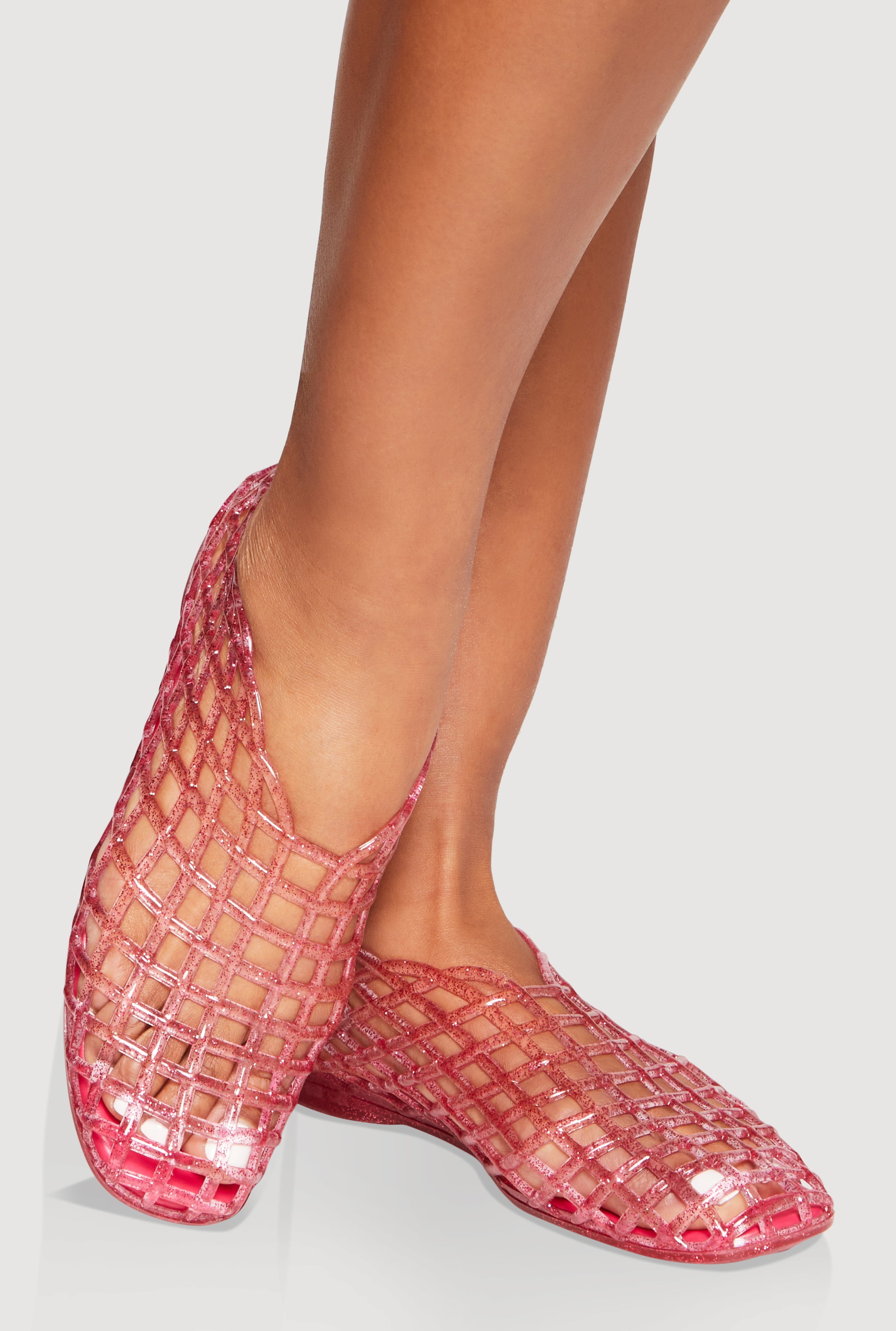 Women's Jelly Cut Out Flats - Walmart.com