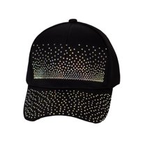 Top Headwear Women's Full Sparkle Rhinestone Gem Bling Baseball Cap ...