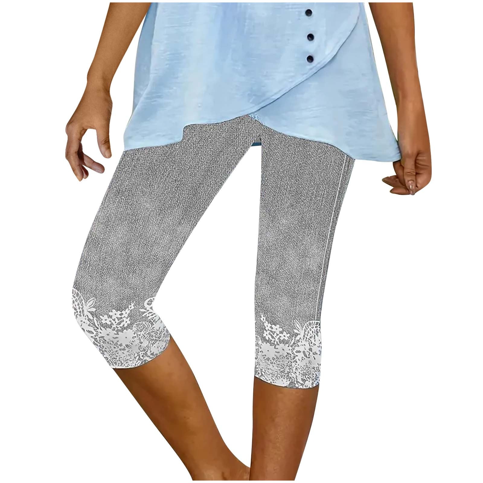 Women's Joggers Pants Lightweight Athletic Capris New Womens Stretchy ...