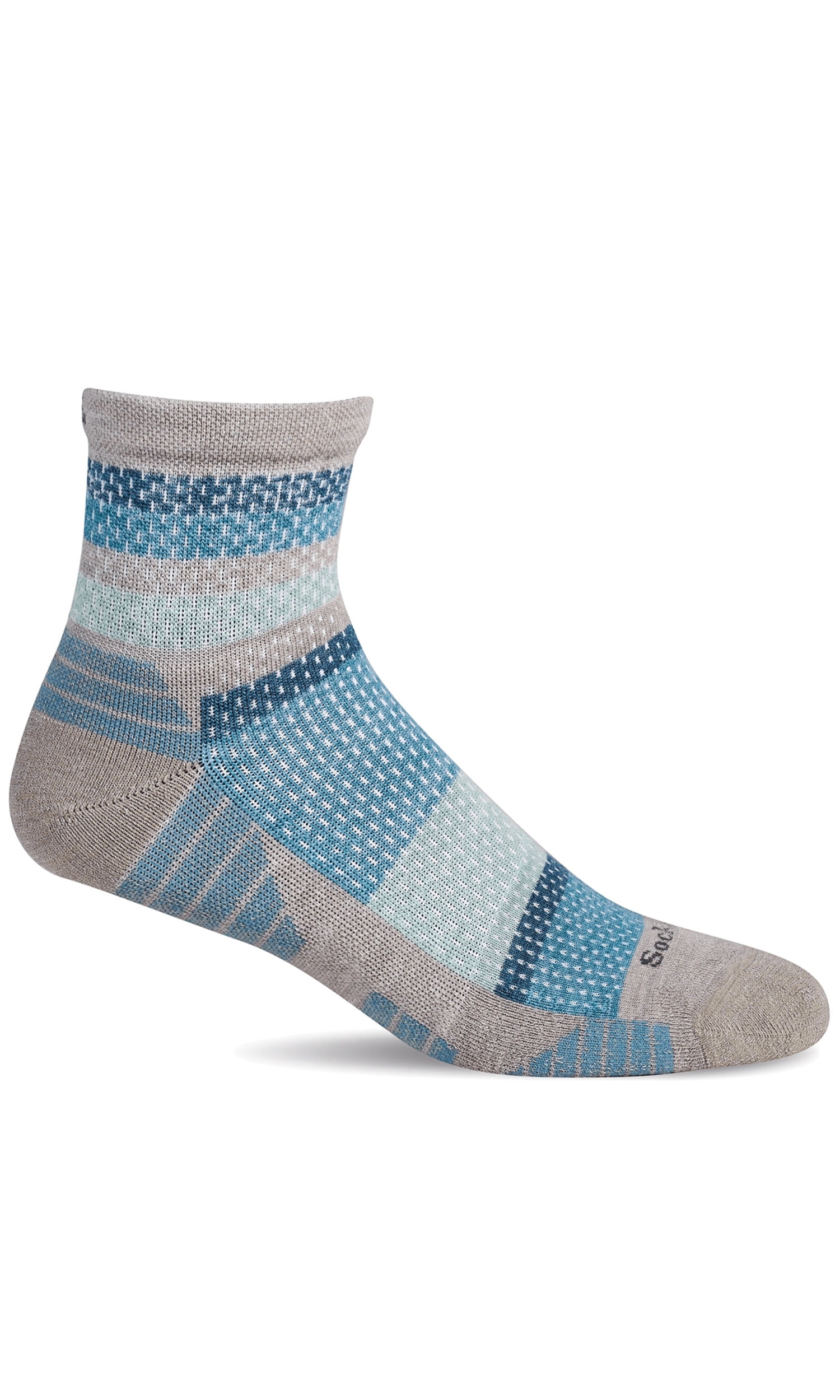 Women's Journey Quarter | Moderate Compression Socks - Walmart.com