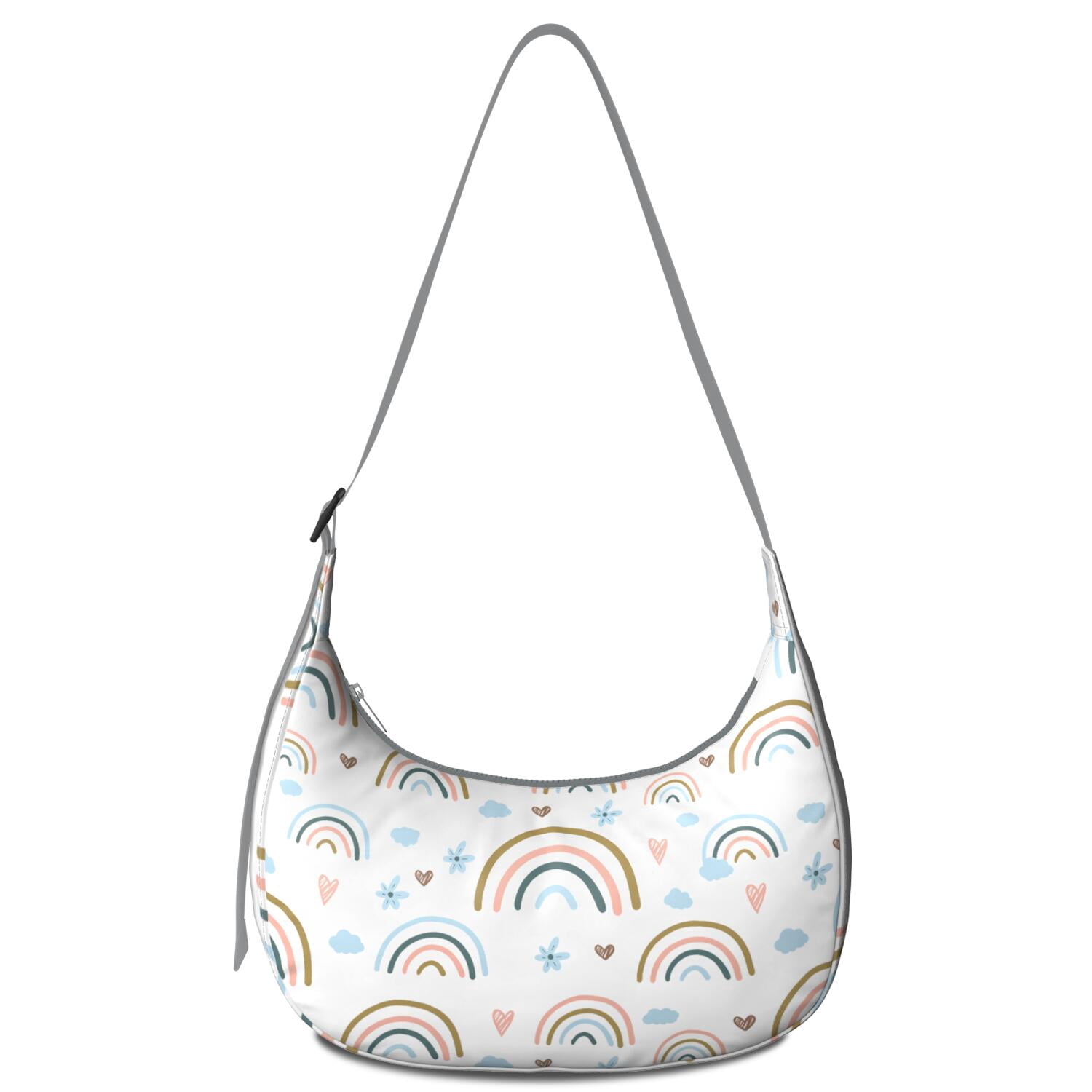 Women’s Kawaii Cartoon Shoulder Bag – Cute Fun Sketch Crossbody Purse ...