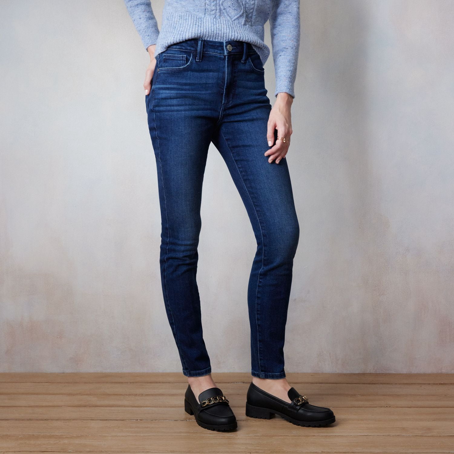 Women's LC Lauren Conrad Curvy High Rise 5-Pocket Skinny Jeans Color ...