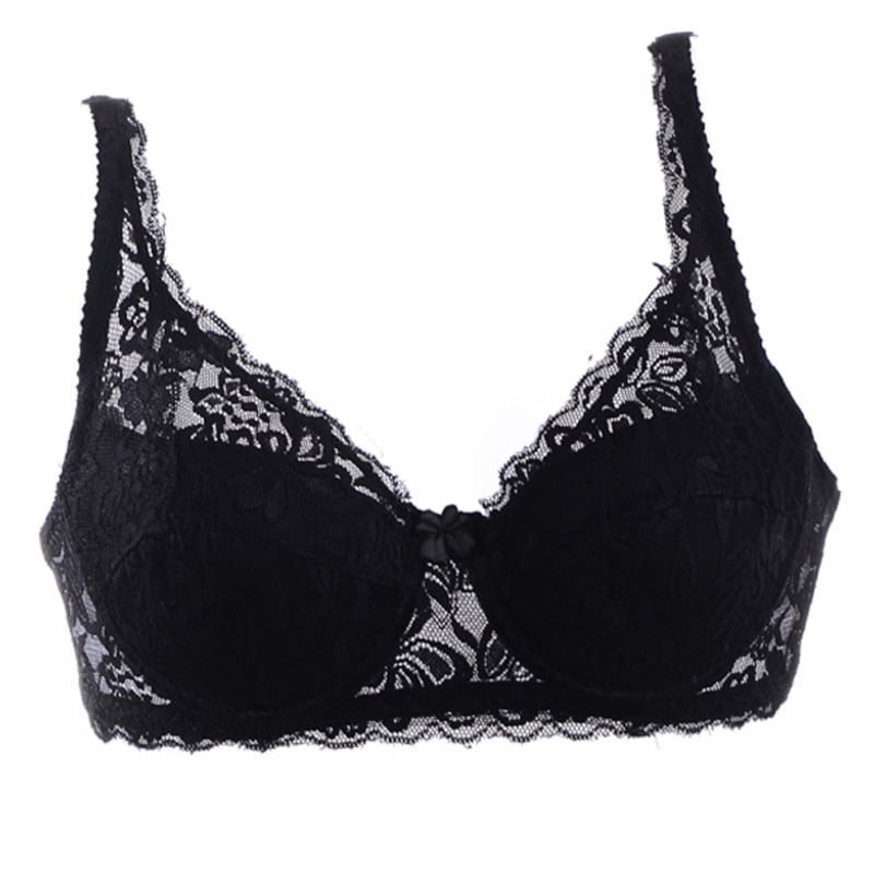 Women's Lace Push Up Bra,Women's Lace Bra Non Padded Full Coverage ...