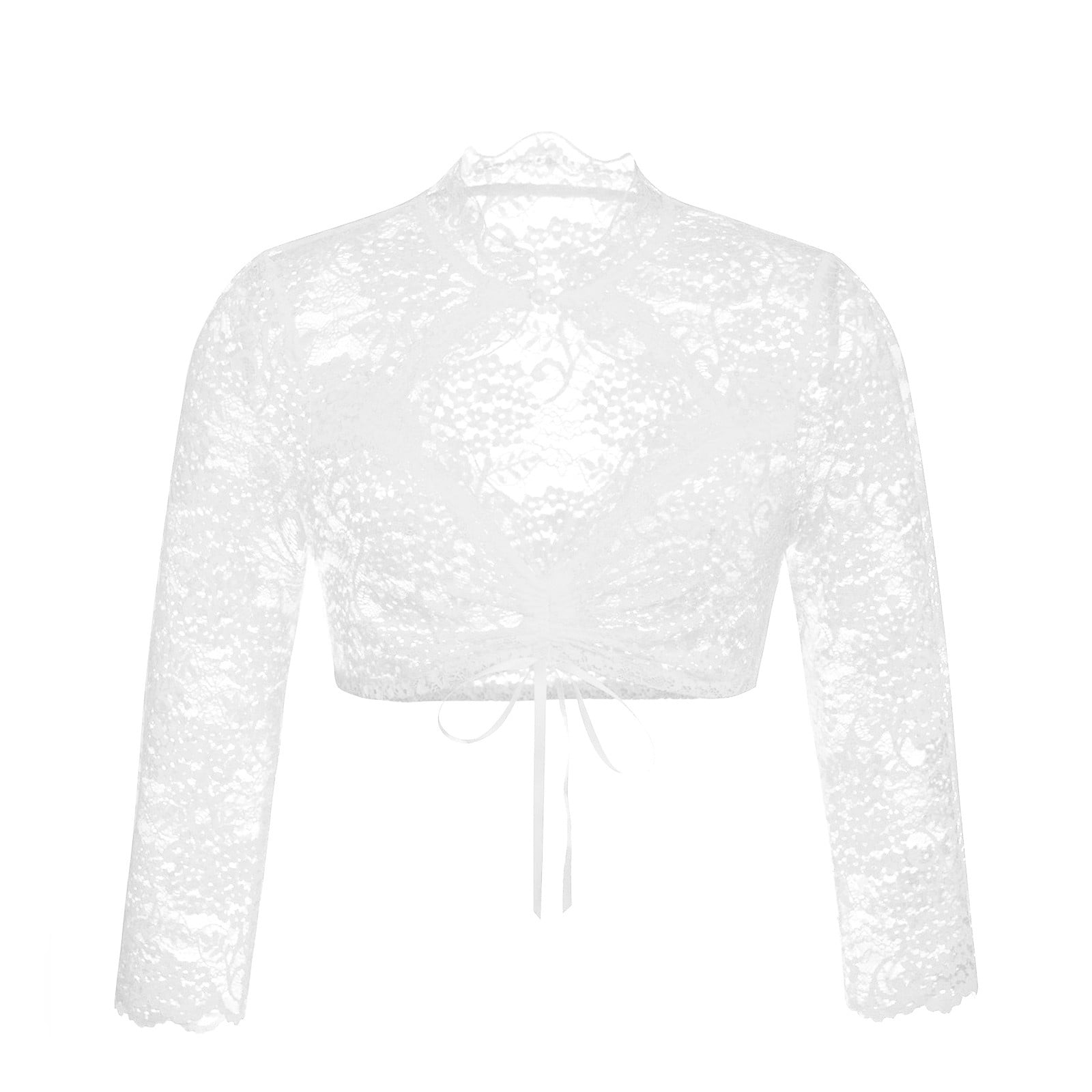 Women's Lace Shrug Bolero Hollow Shrug Top Trad Goth Shawls and Wraps ...