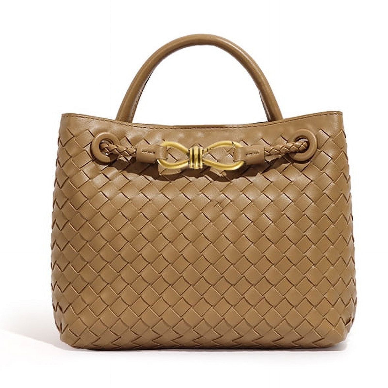 Women's Large Capacity Handbag, Simple Handmade Woven Bag for Women ...