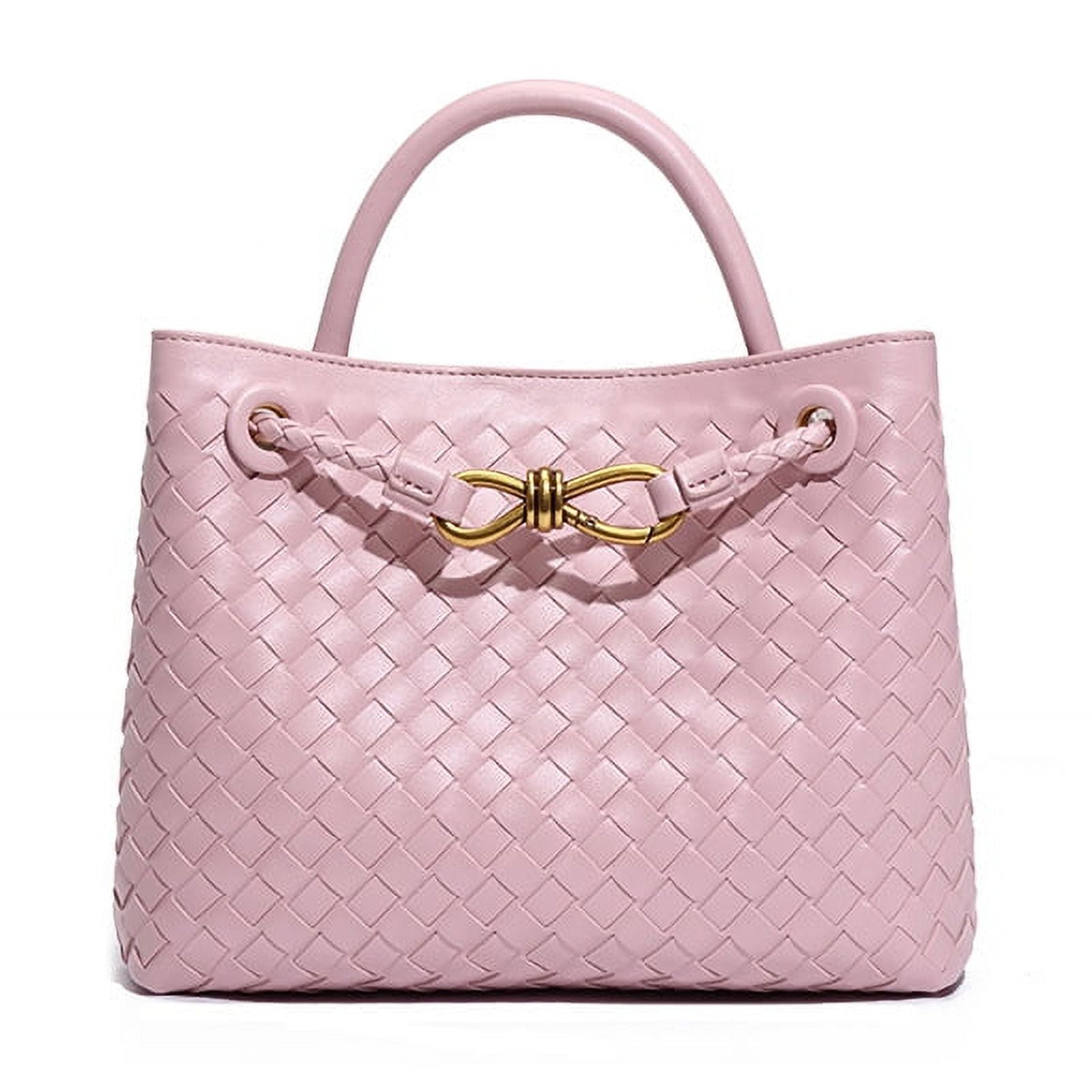 Women's Large Capacity Handbag, Simple Handmade Woven Bag for Women ...