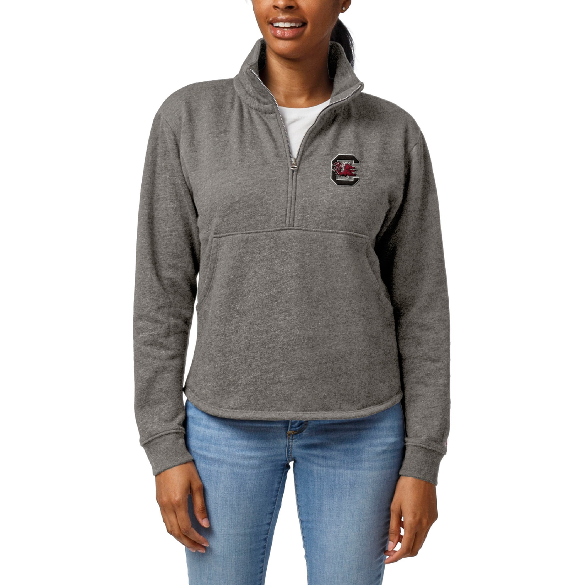 Women's League Collegiate Wear Heather Gray South Carolina Gamecocks ...