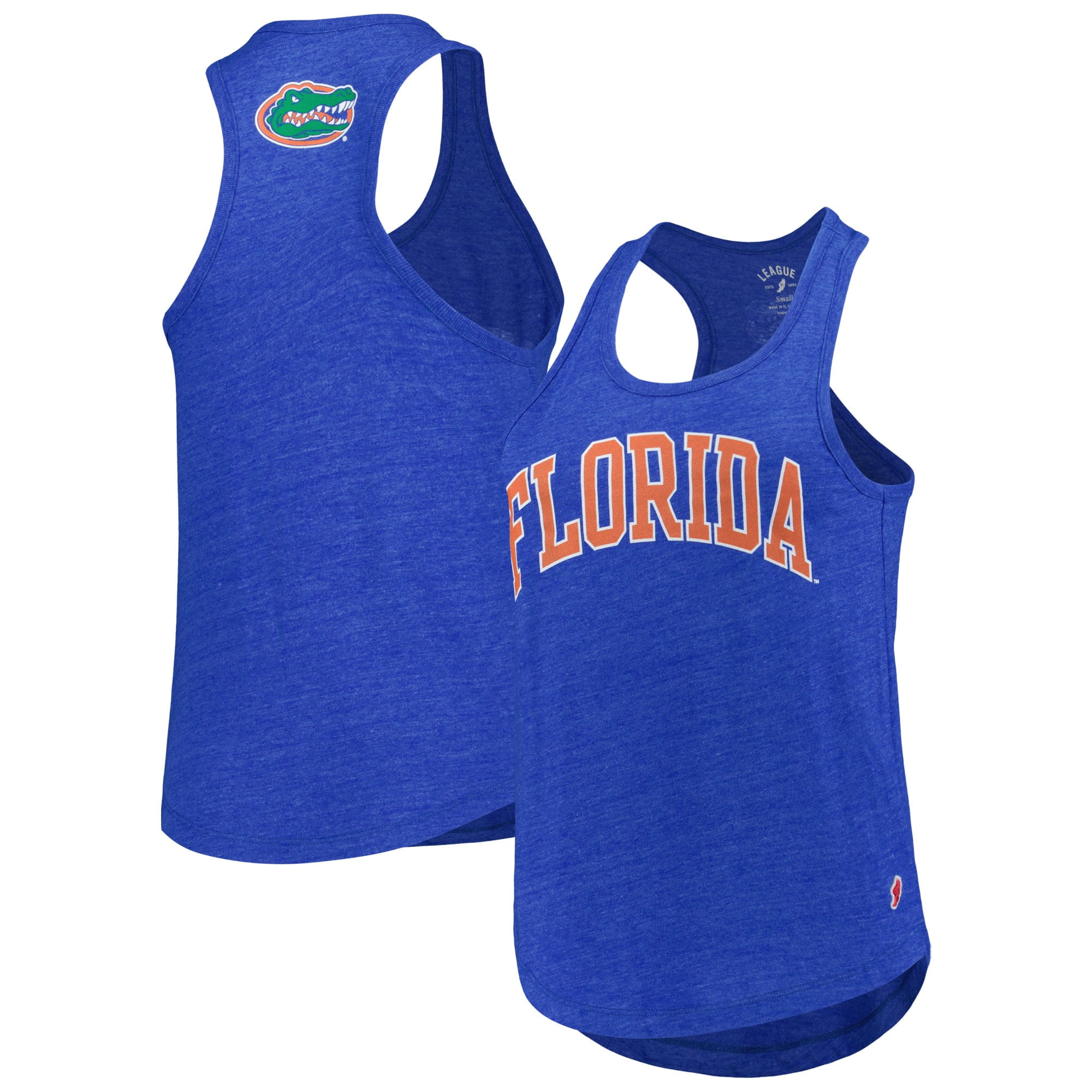Women's League Collegiate Wear Heather Royal Florida Gators Two-Hit ...