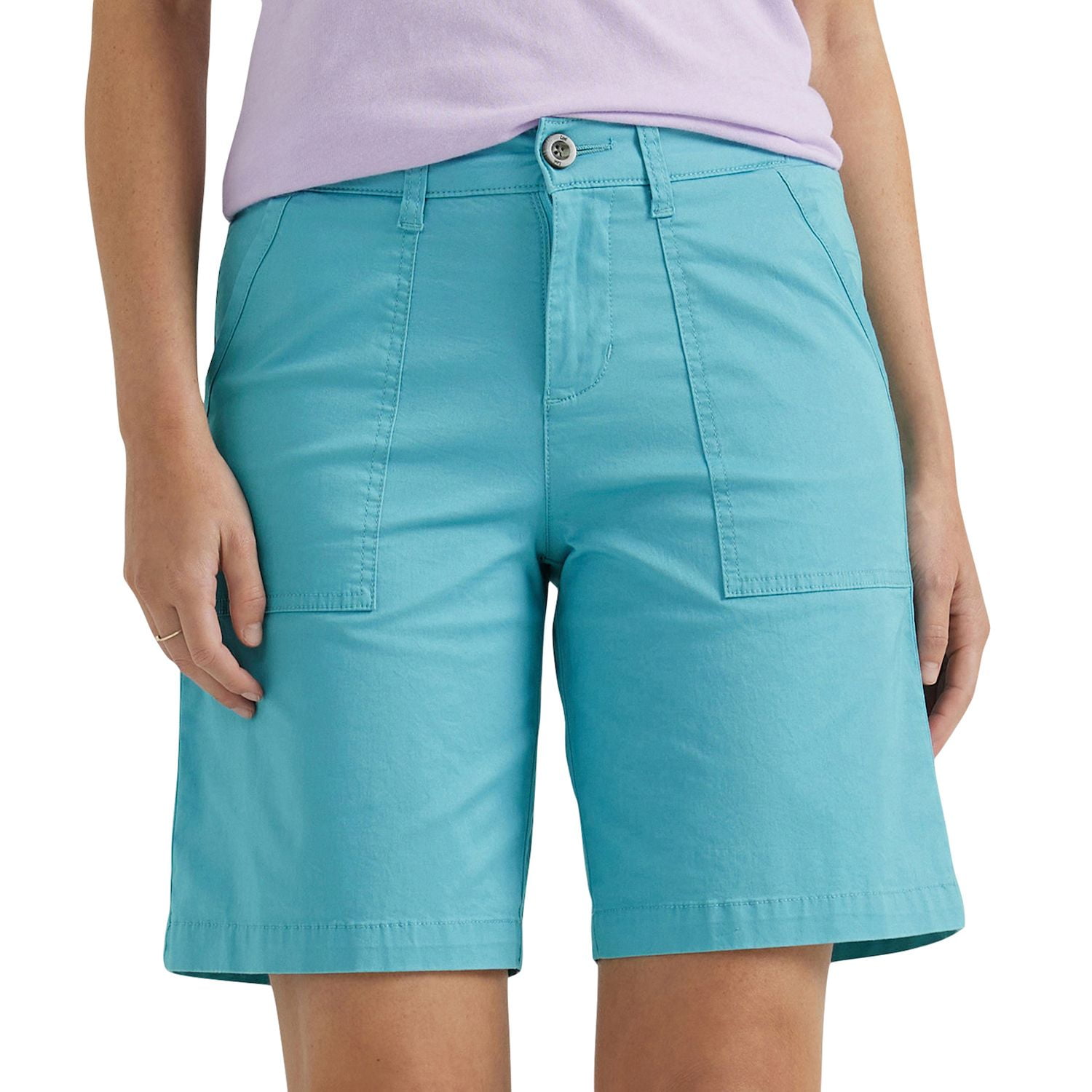 Women's Lee® Ultra Lux Comfort Flex to Go Utility Bermuda Shorts Color ...