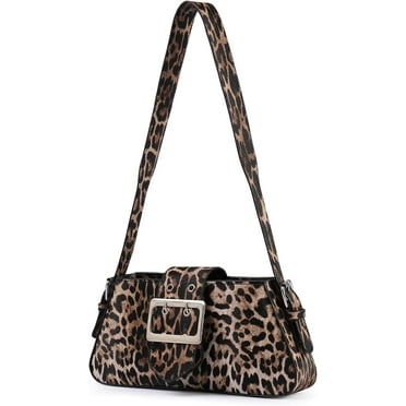 Plaid & Leopard Handbag - Walmart.com