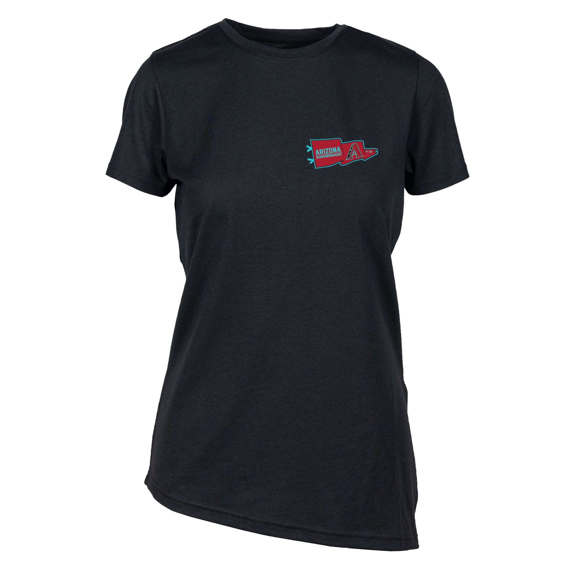 Women's Levelwear Black Arizona Diamondbacks Birch Rafters T-Shirt ...