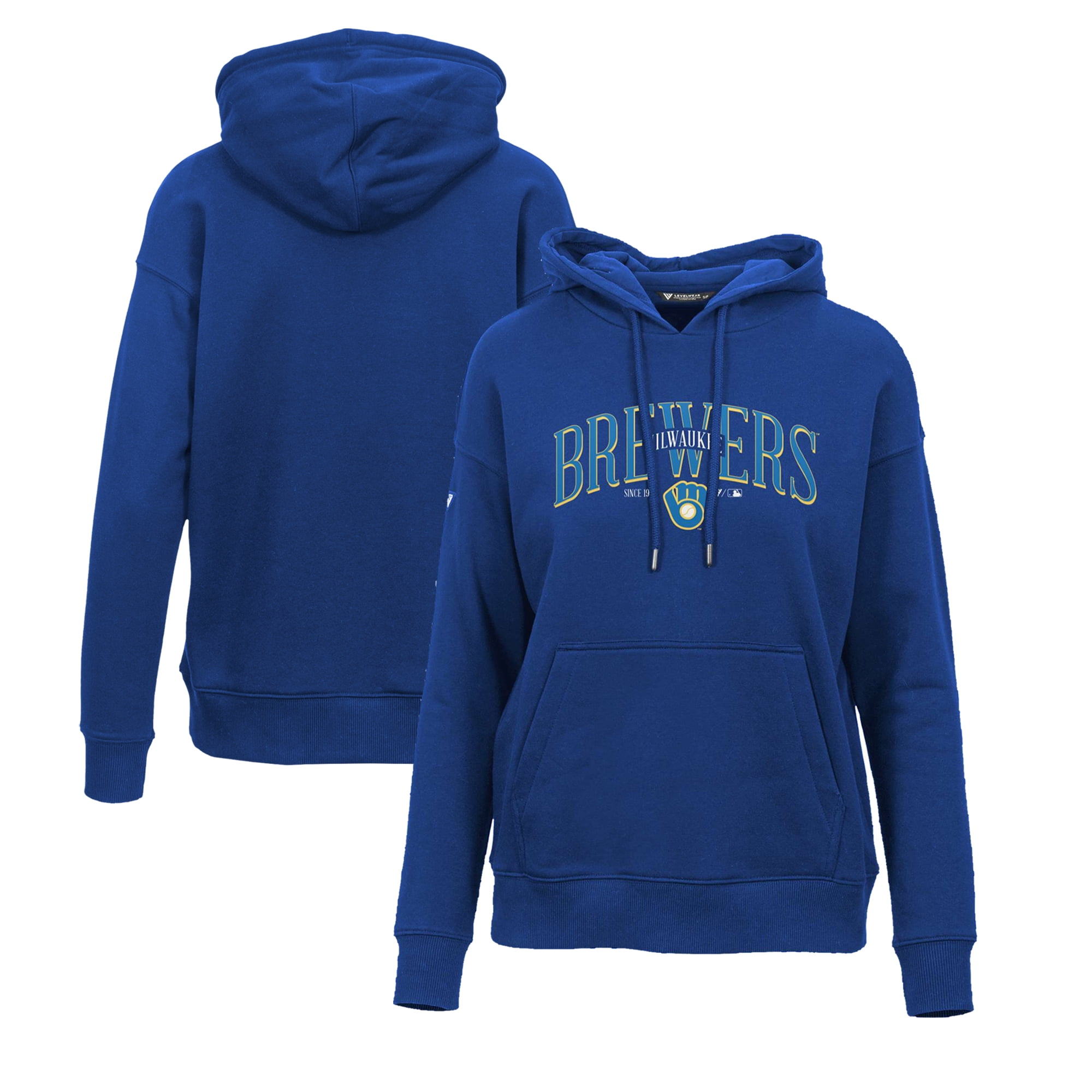 Women's Levelwear Royal Milwaukee Brewers Adorn Cooperstown Collection ...
