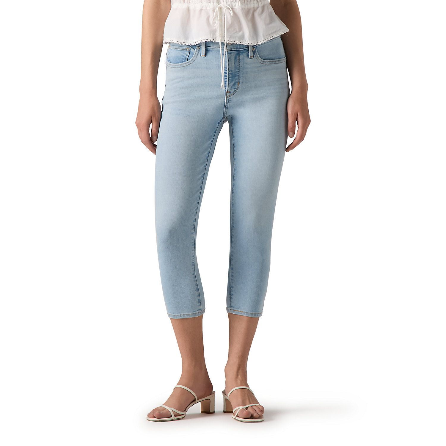 Women's Levi's® 311 Shaping Capris Color: Hold It Down Size: 26(US 2)M ...