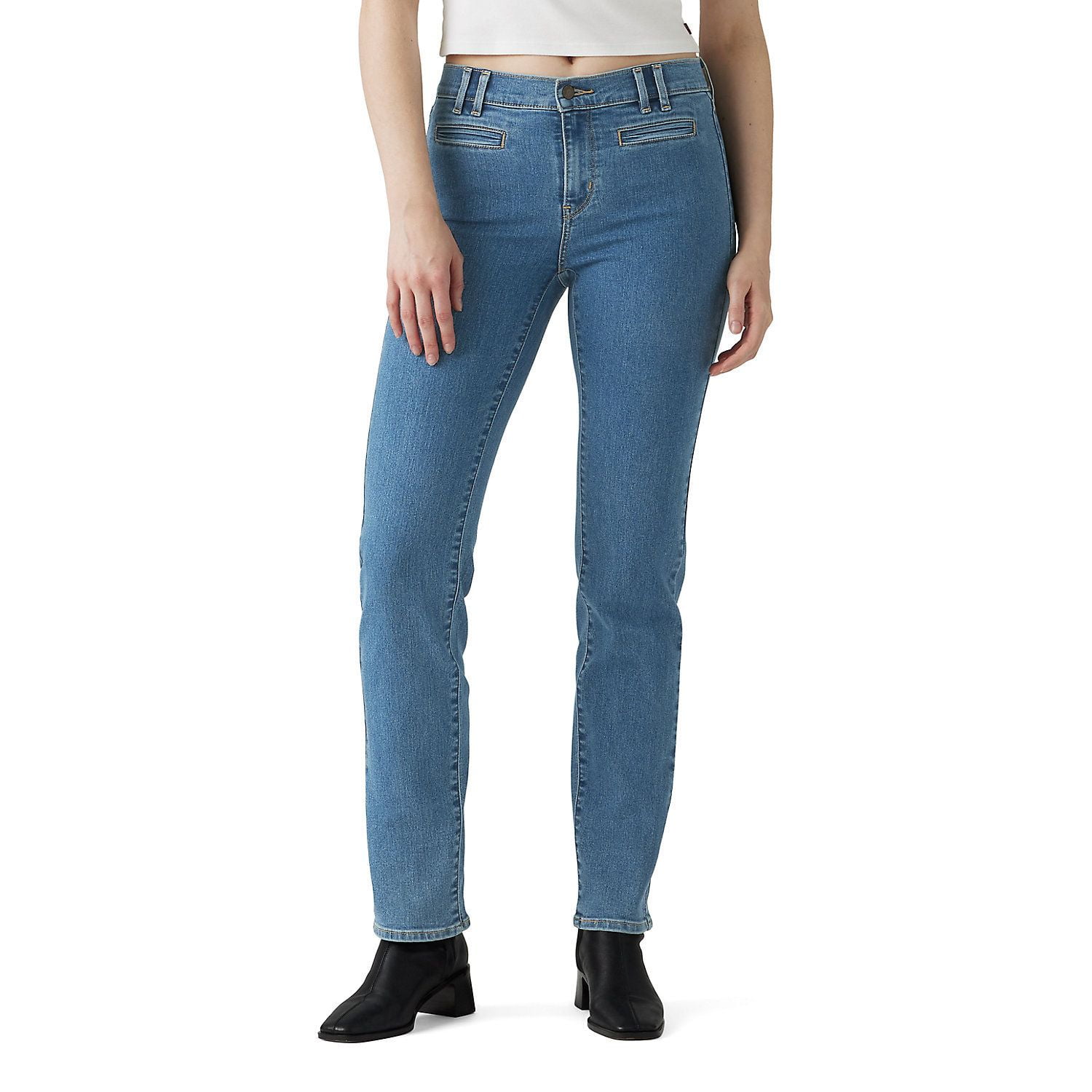 Women's Levi's® 314™ Shaping Straight Jeans Color: Rolling River Size ...