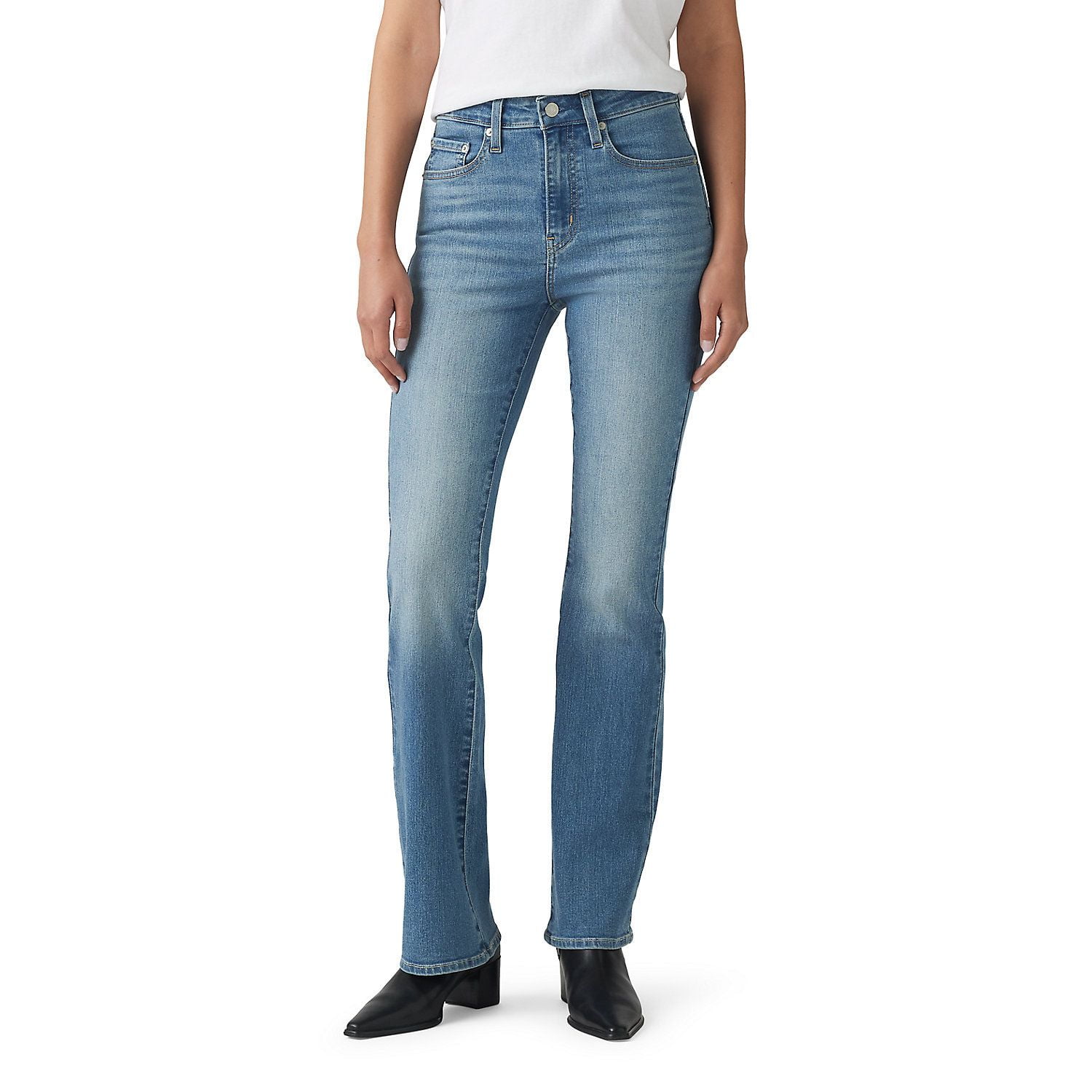 Women's Levi's® 725™ High Rise Bootcut Jeans Color: Eternal Mid Indigo ...