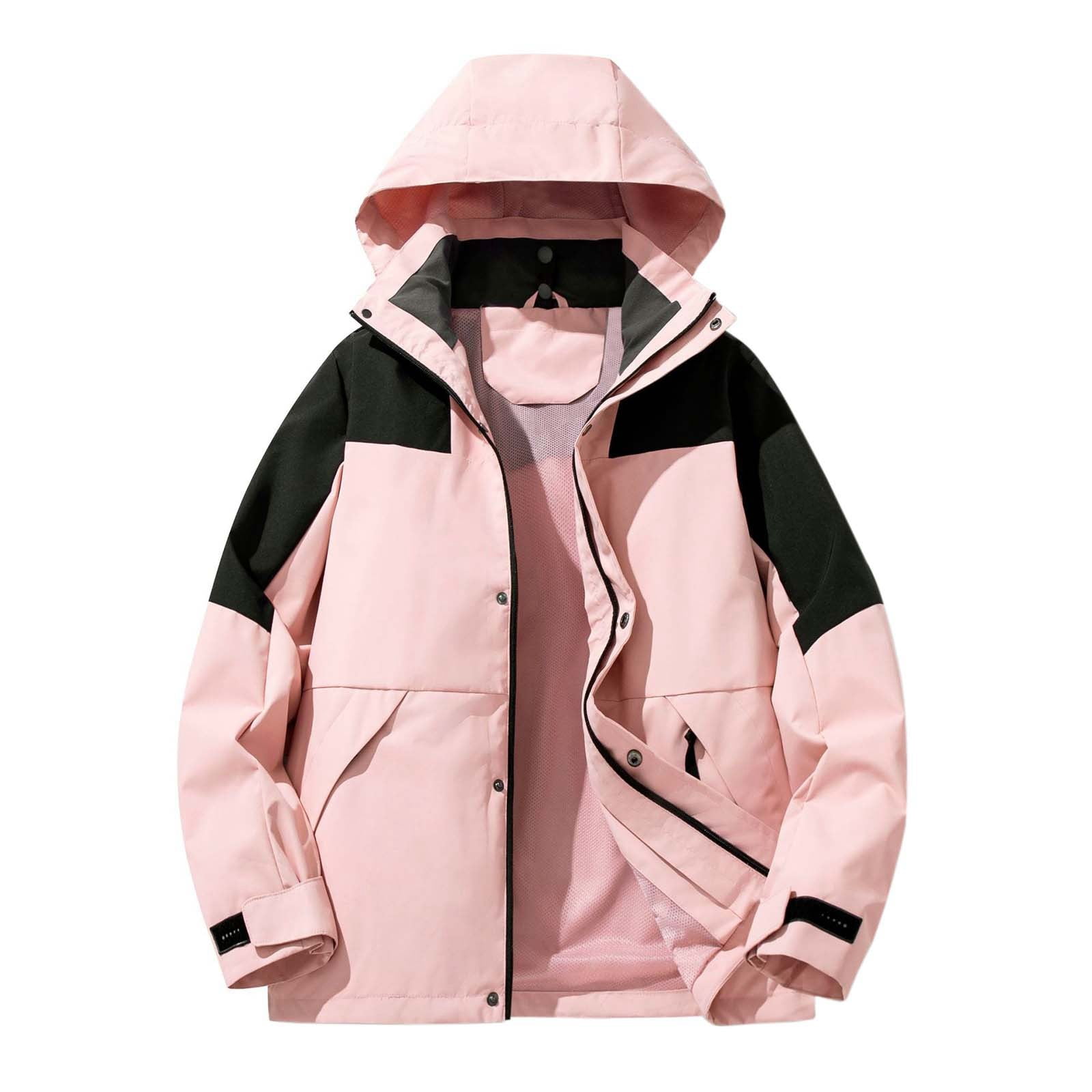 Women's Lightweight Hiking Anorak Raincoat Outdoor Windbreaker Jacket ...