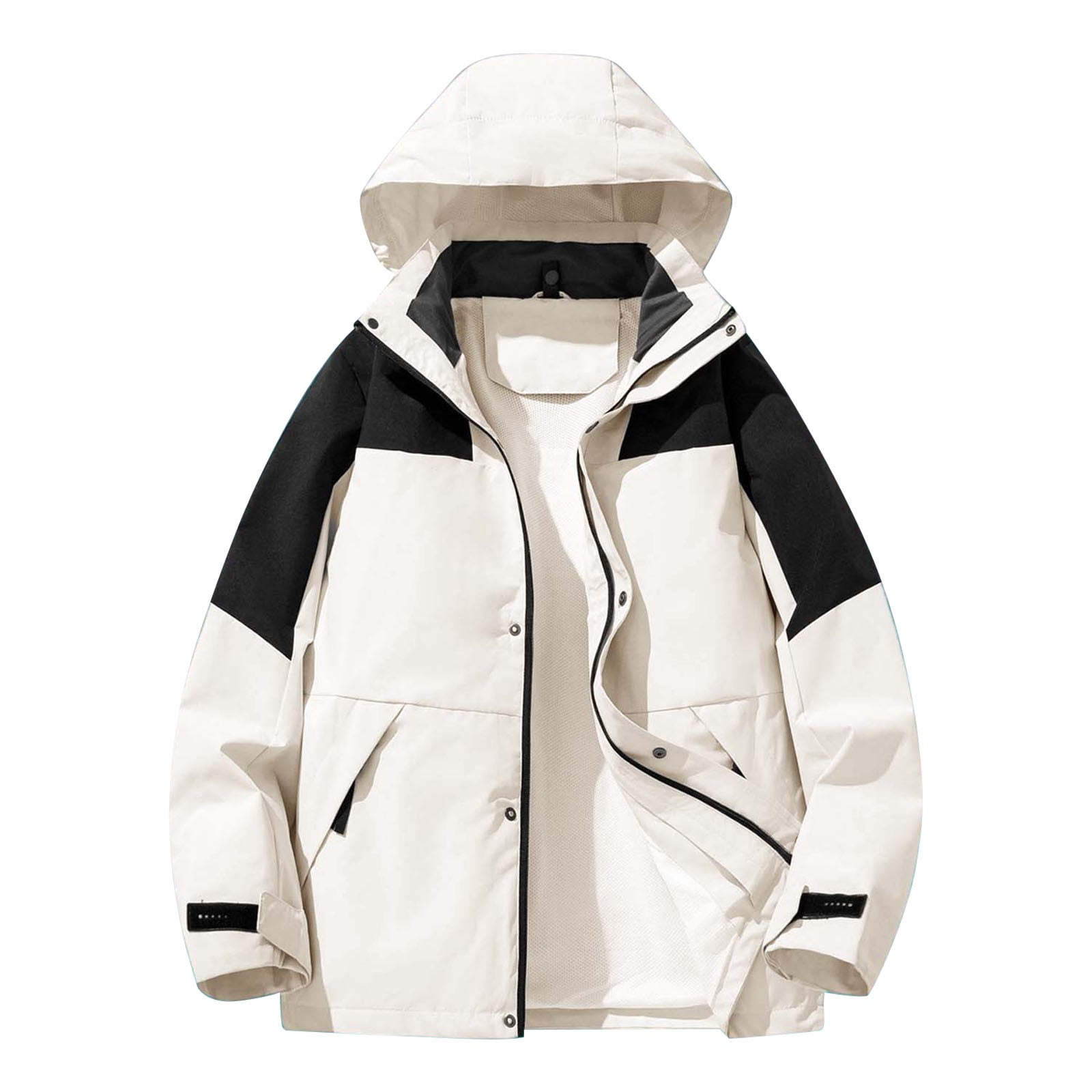 Women's Lightweight Hiking Anorak Raincoat Outdoor Windbreaker Jacket ...