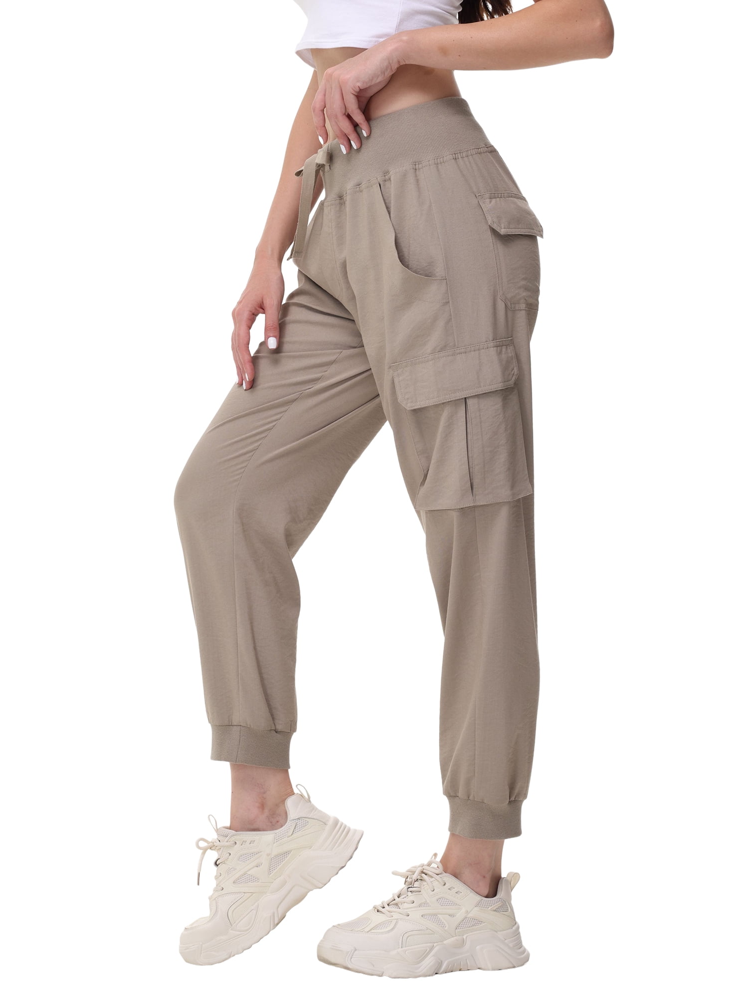 Women's Lightweight Hiking Cargo Pants Outdoor Quick Dry Casual Travel ...