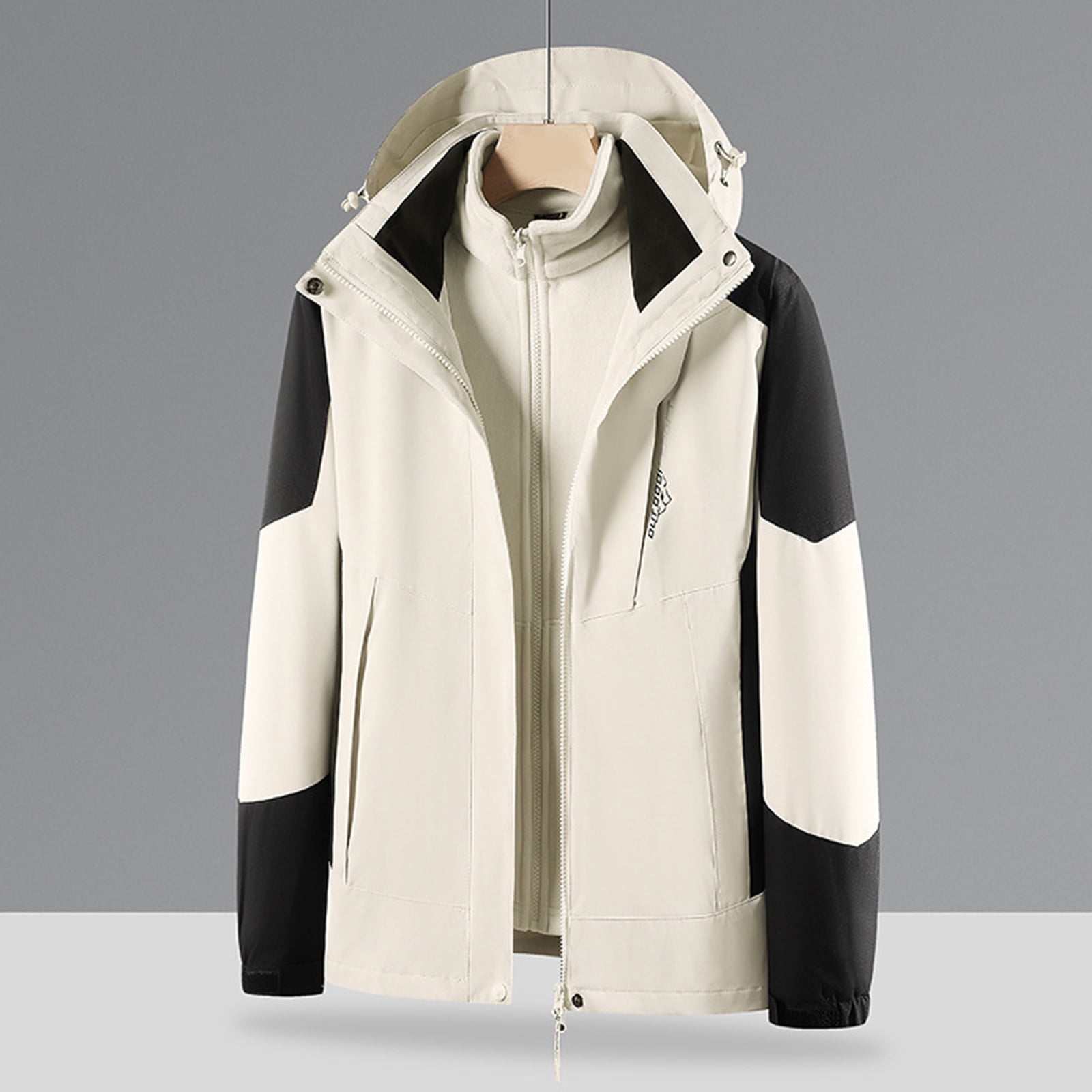 Women's Lightweight Oversized Long Sleeve Zip Water Packable Jacket ...