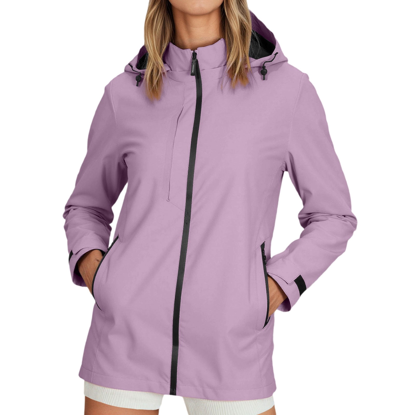 Women’s Lightweight Windproof Jacket for Outdoor Activities with Hooded ...
